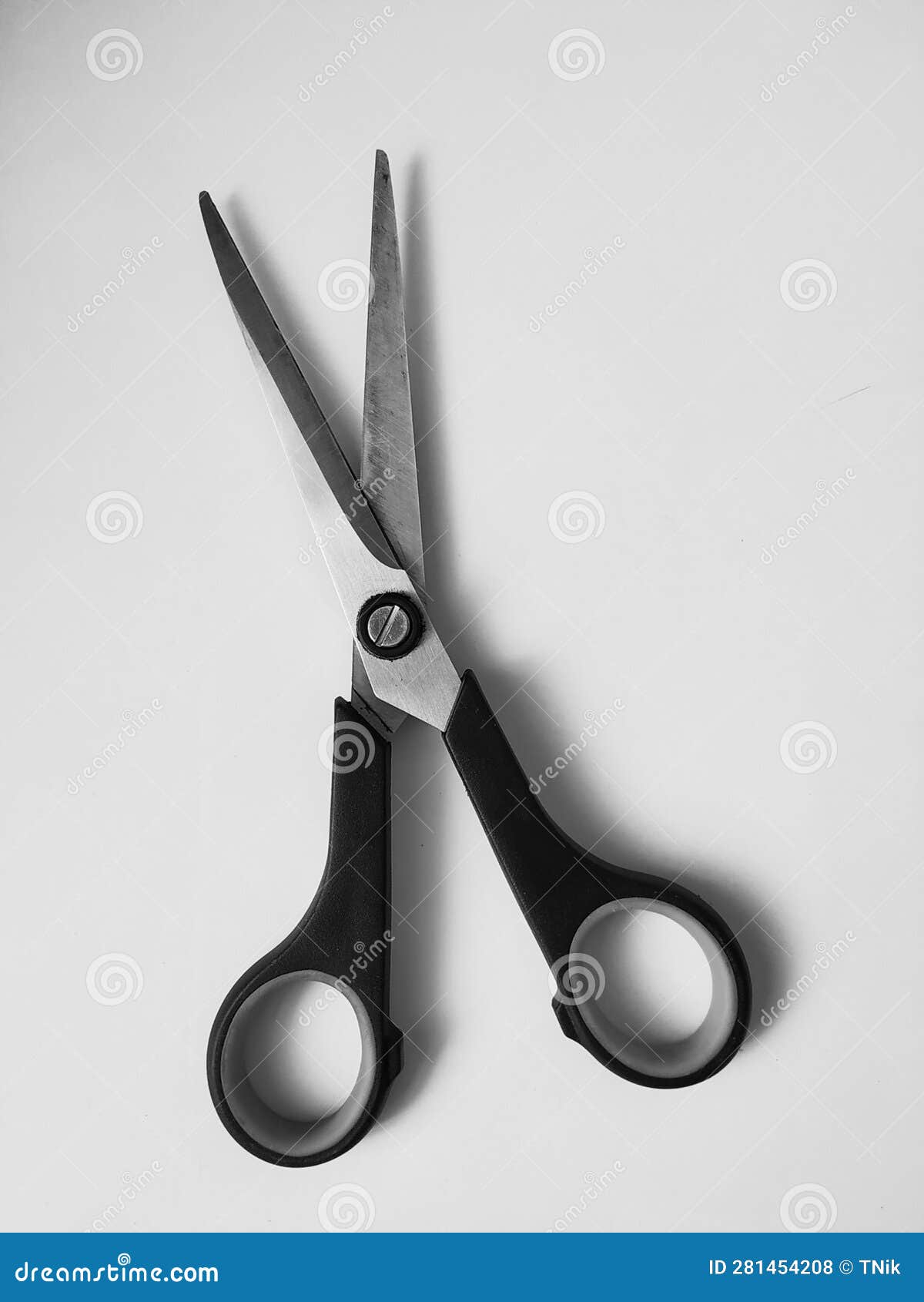 Scissors Isolated on White Background Stock Photo - Image of tool ...