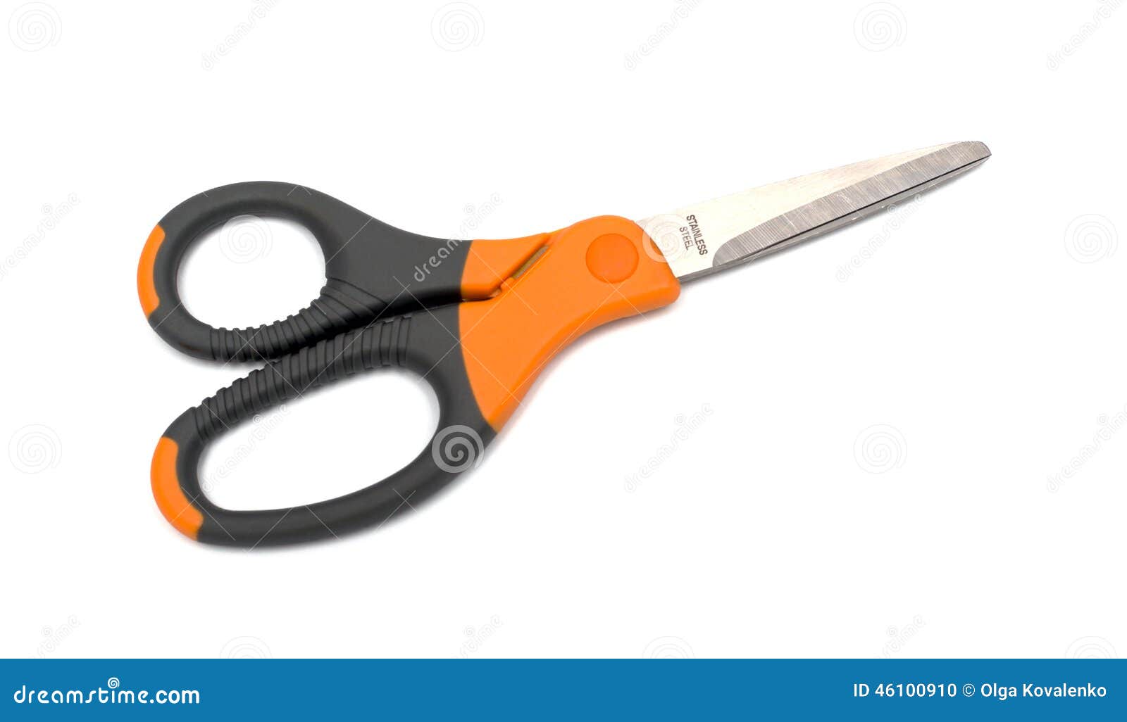 Scissors isolated stock photo. Image of craft, background - 46100910