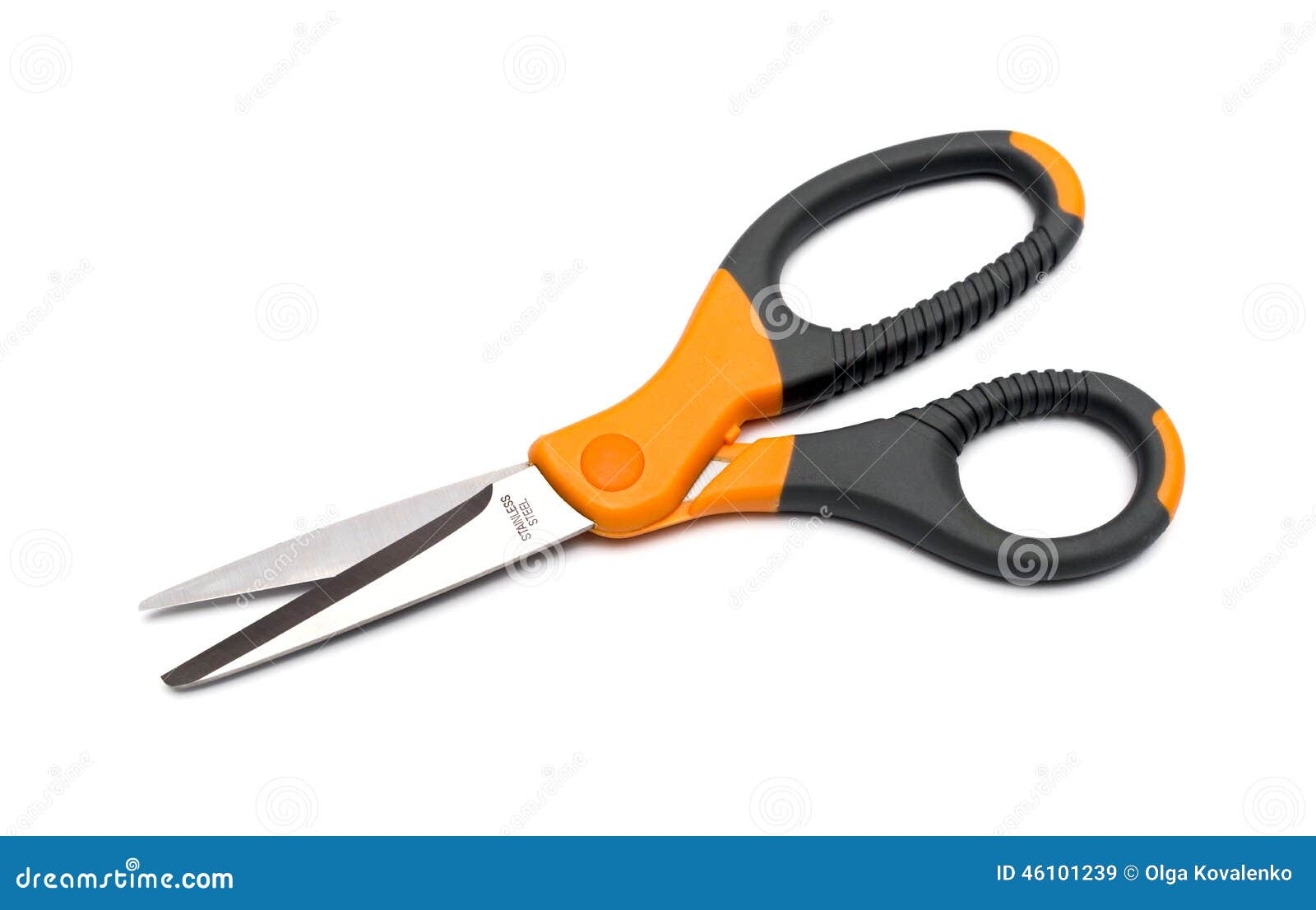 Scissors isolated stock image. Image of pattern, equipment - 46101239