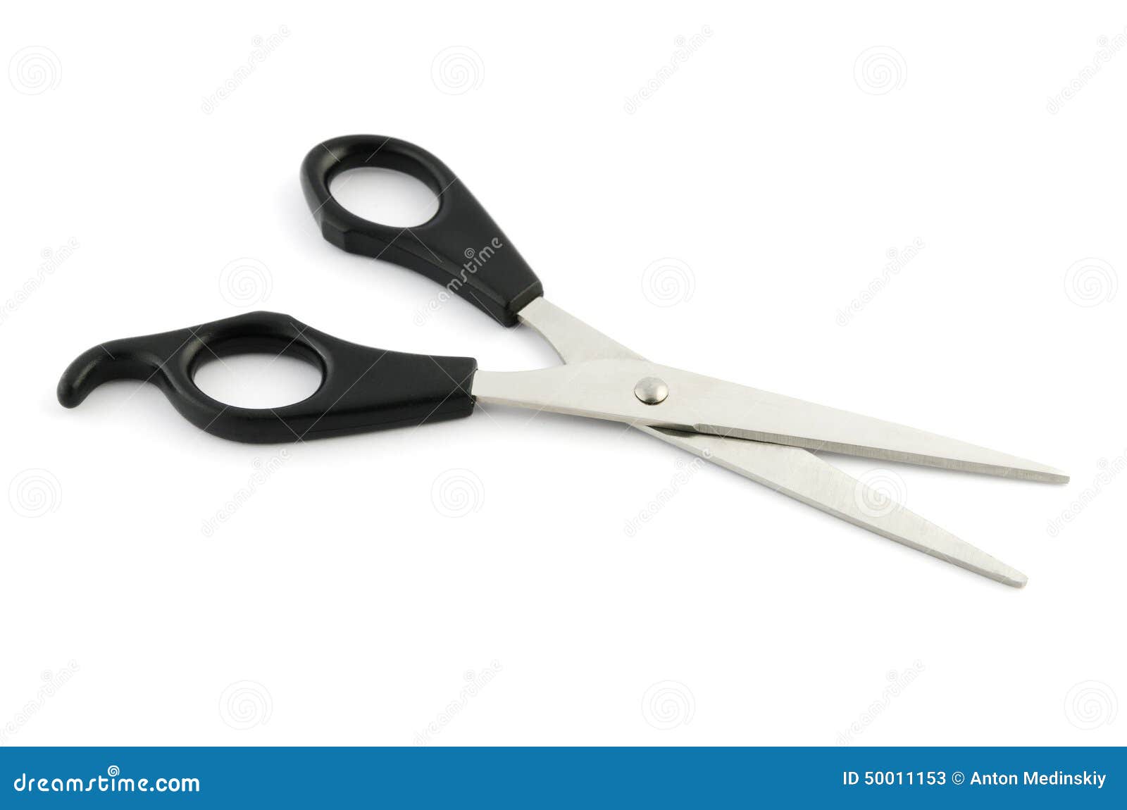 Scissors isolated on white stock image. Image of blade - 50011153