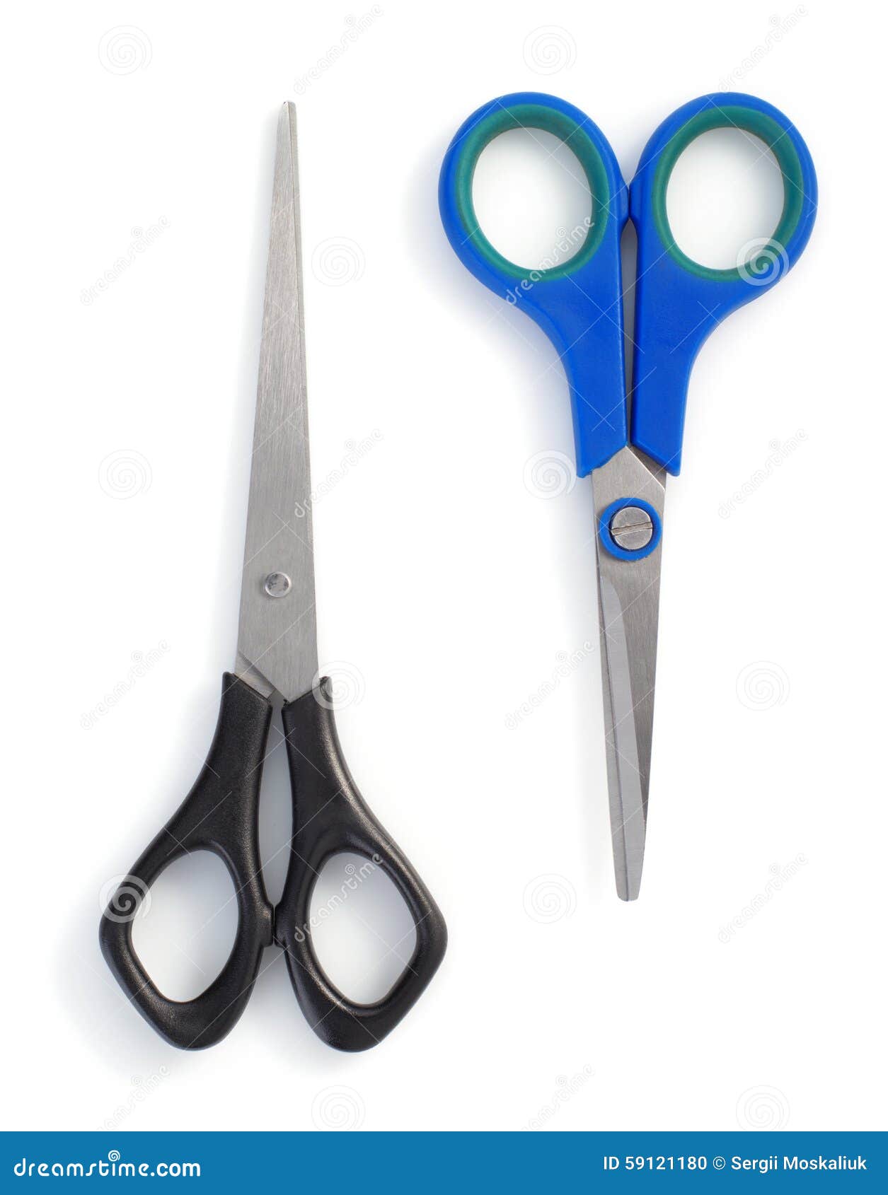 Scissors isolated on white stock photo. Image of tool - 59121180