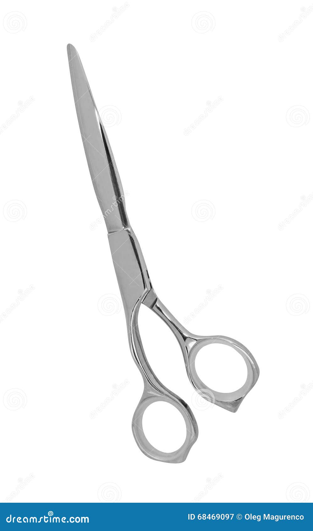Scissors isolated stock image. Image of metal, silver - 68469097