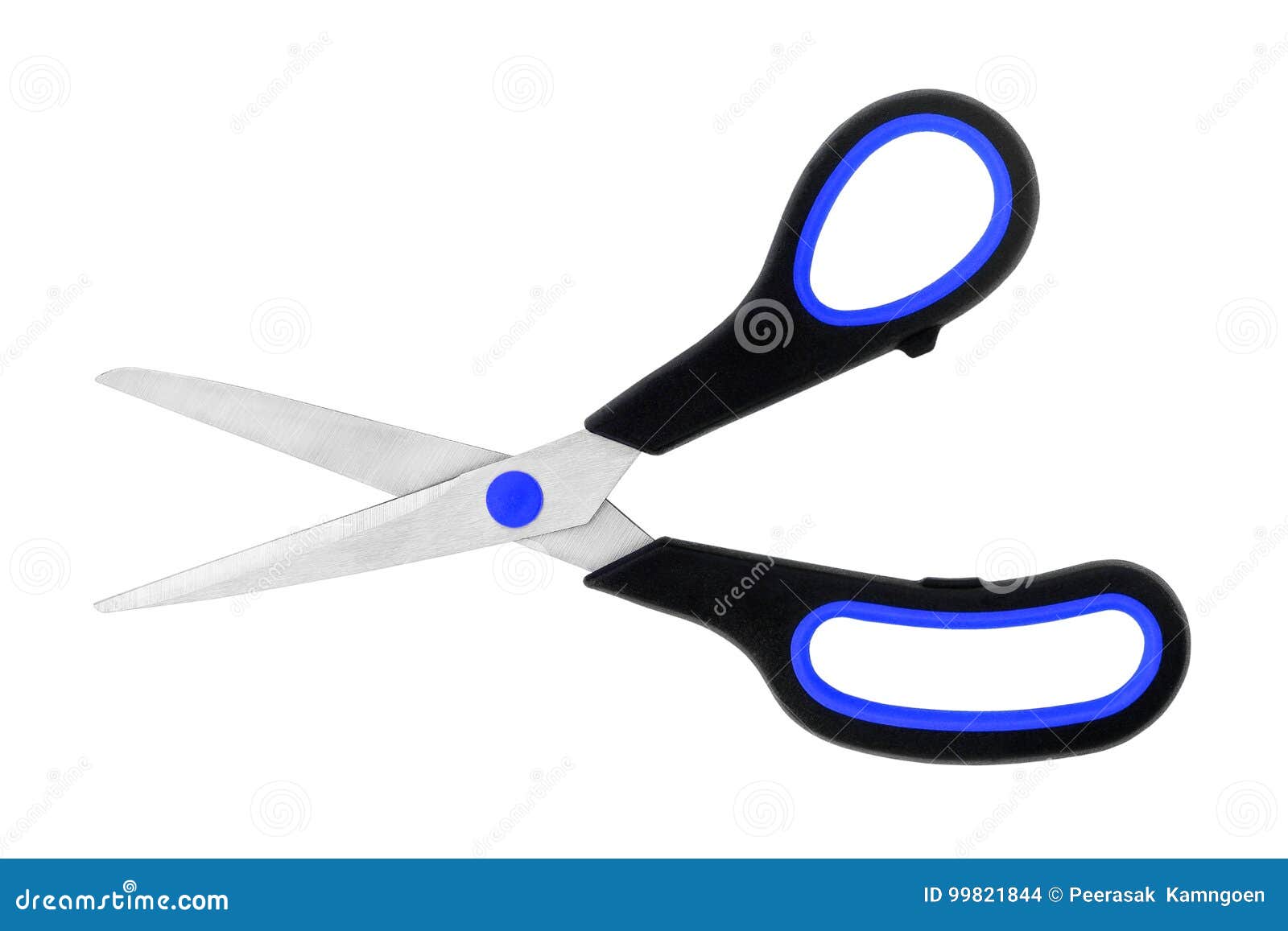 Scissors Isolated on White Background Stock Photo - Image of instrument ...