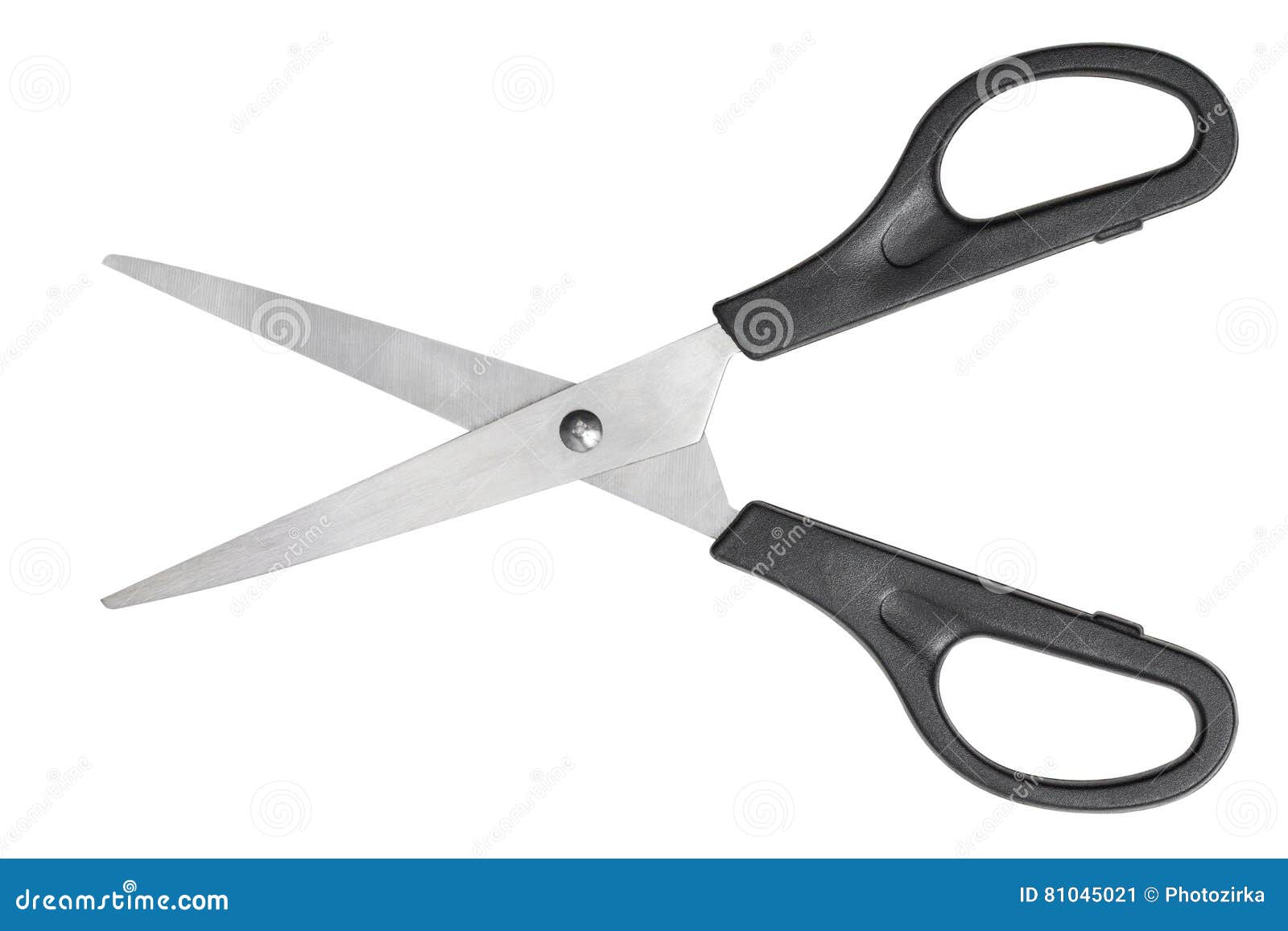 Scissors Isolated on White Background Stock Image - Image of edge ...