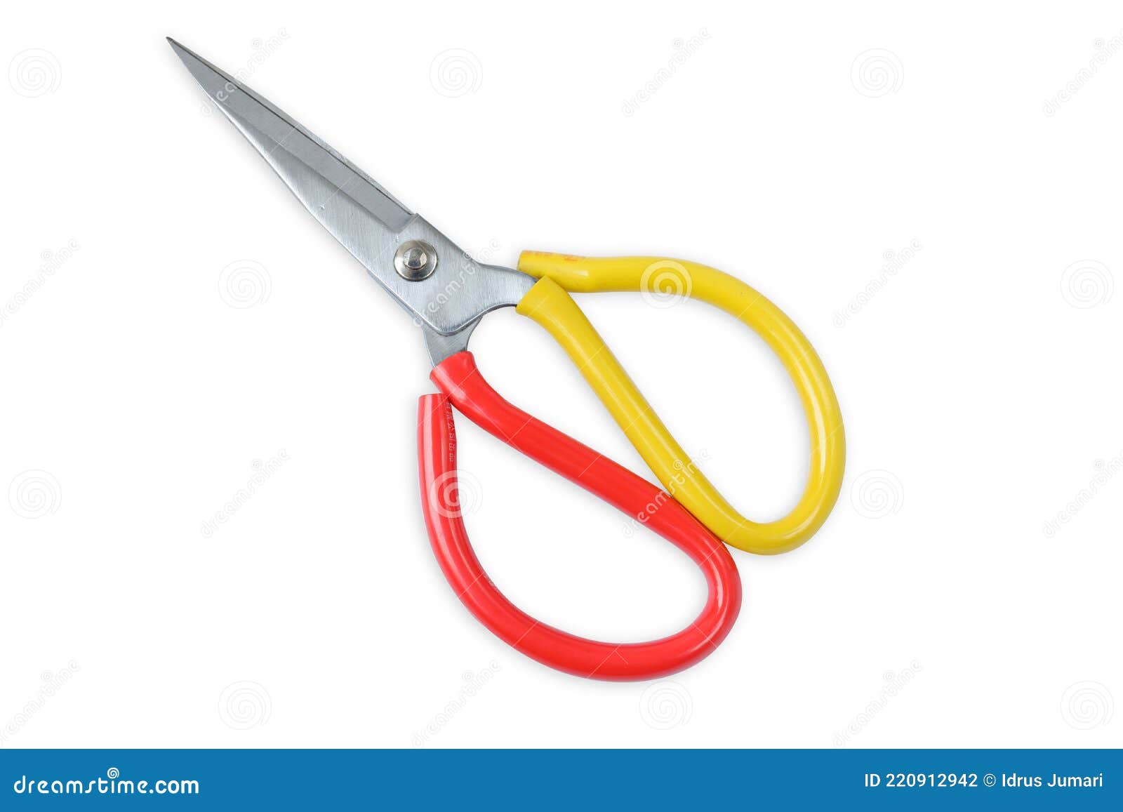 Scissors Isolated on a White Background Stock Photo - Image of cutout ...