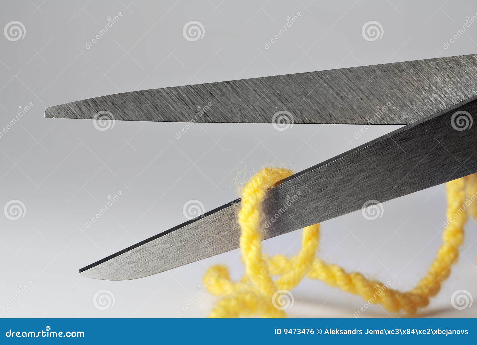 Scissors la macro fotografia stock. Immagine di parte - 9473476