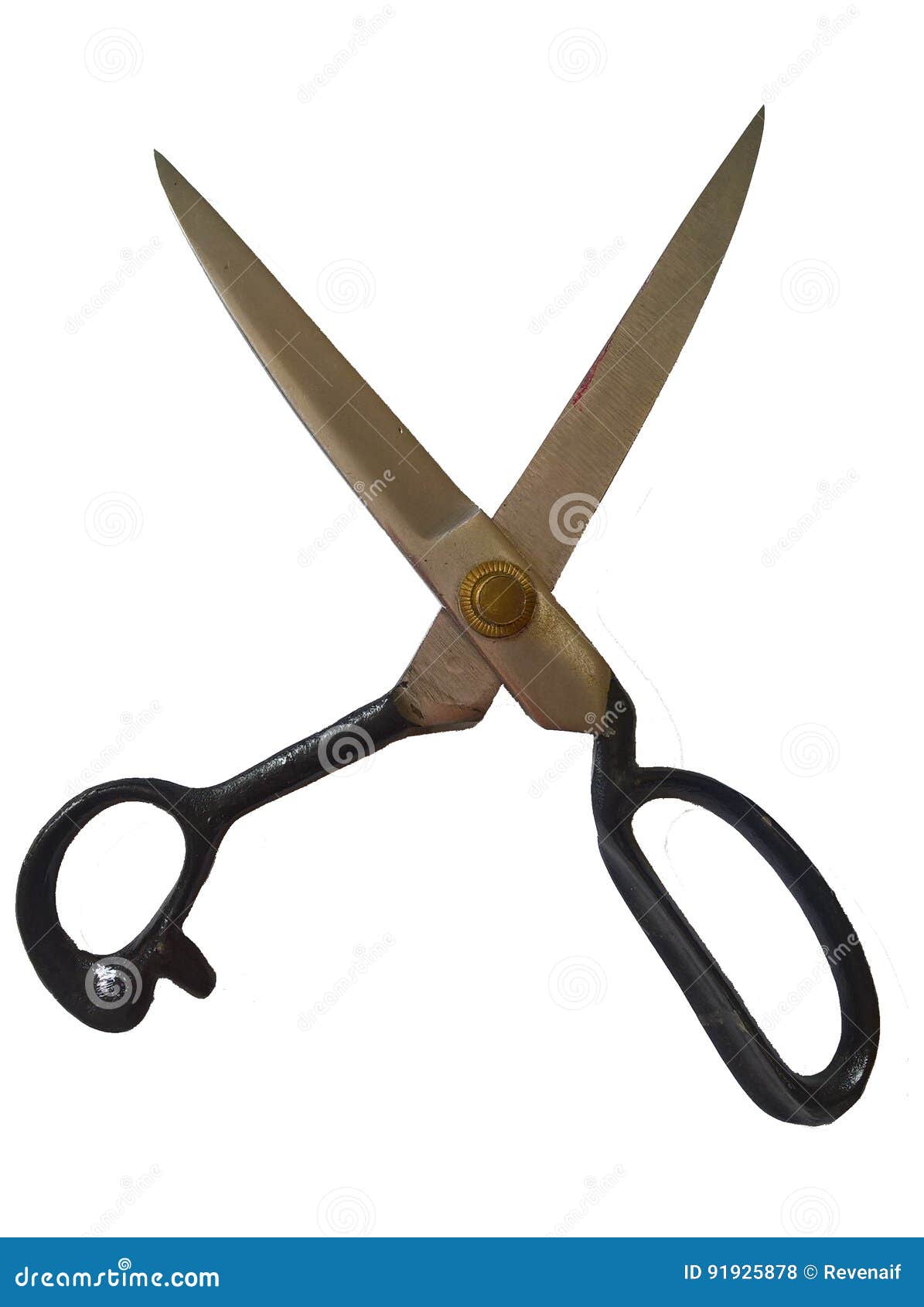 Scissors Open Isolated stock photo. Image of cutting - 91925878