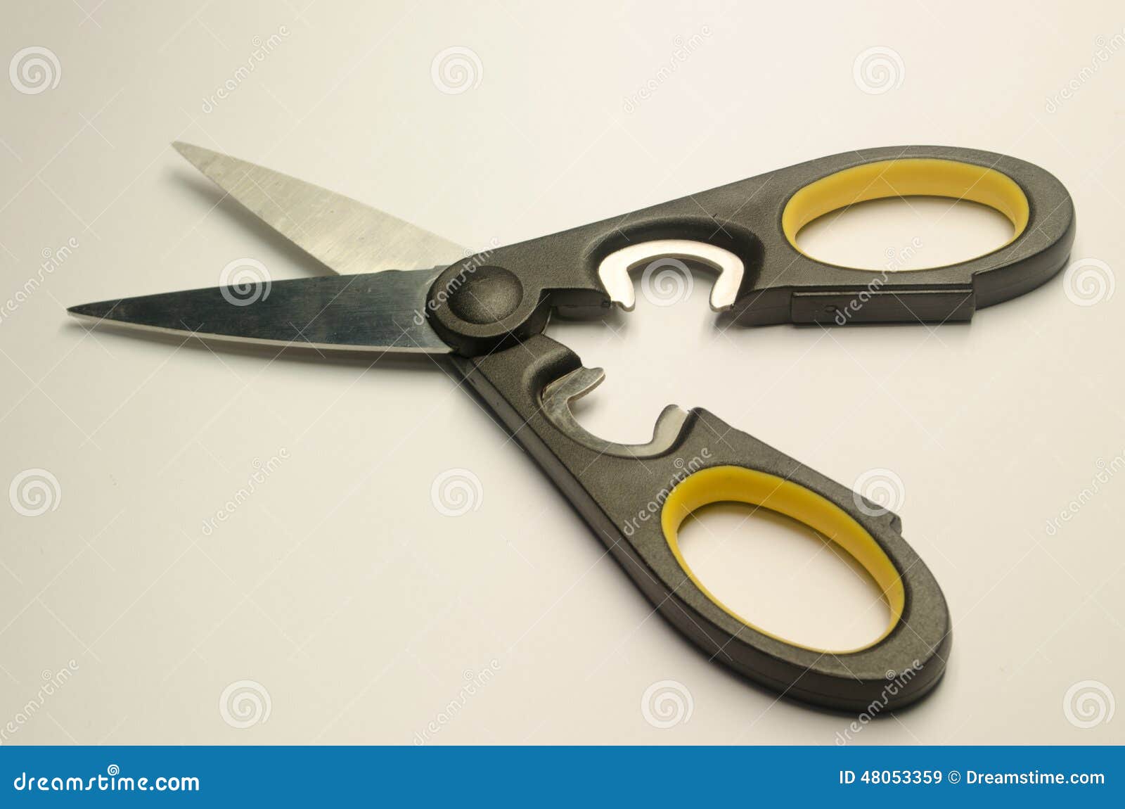 Scissors stock image. Image of craft, path, open, pair - 48053359