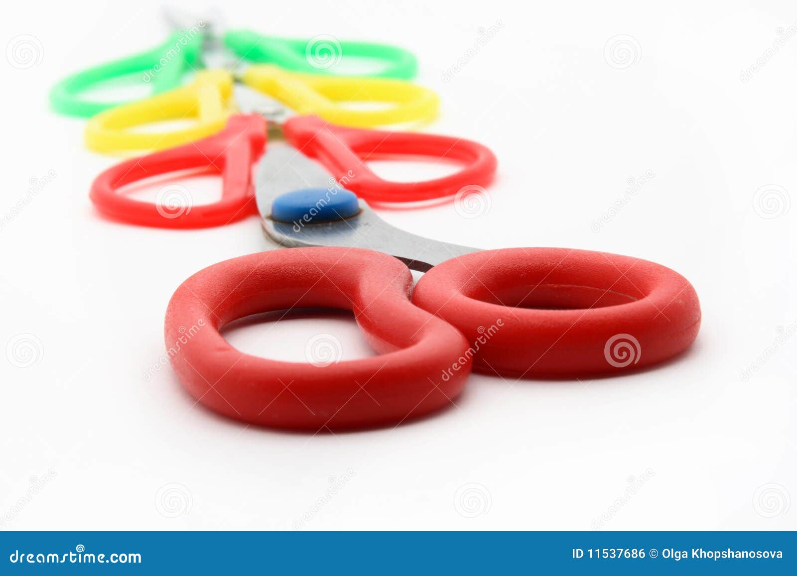 Scissors opened stock photo. Image of isolated, metal - 11537686