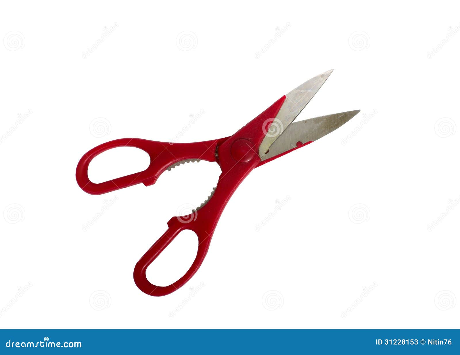 Scissors with red handles stock image. Image of scissors - 31228153