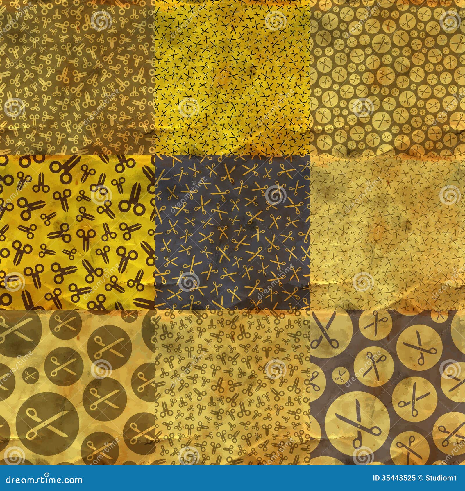 Scissors. Seamless Pattern. Stock Vector - Illustration of repeat ...