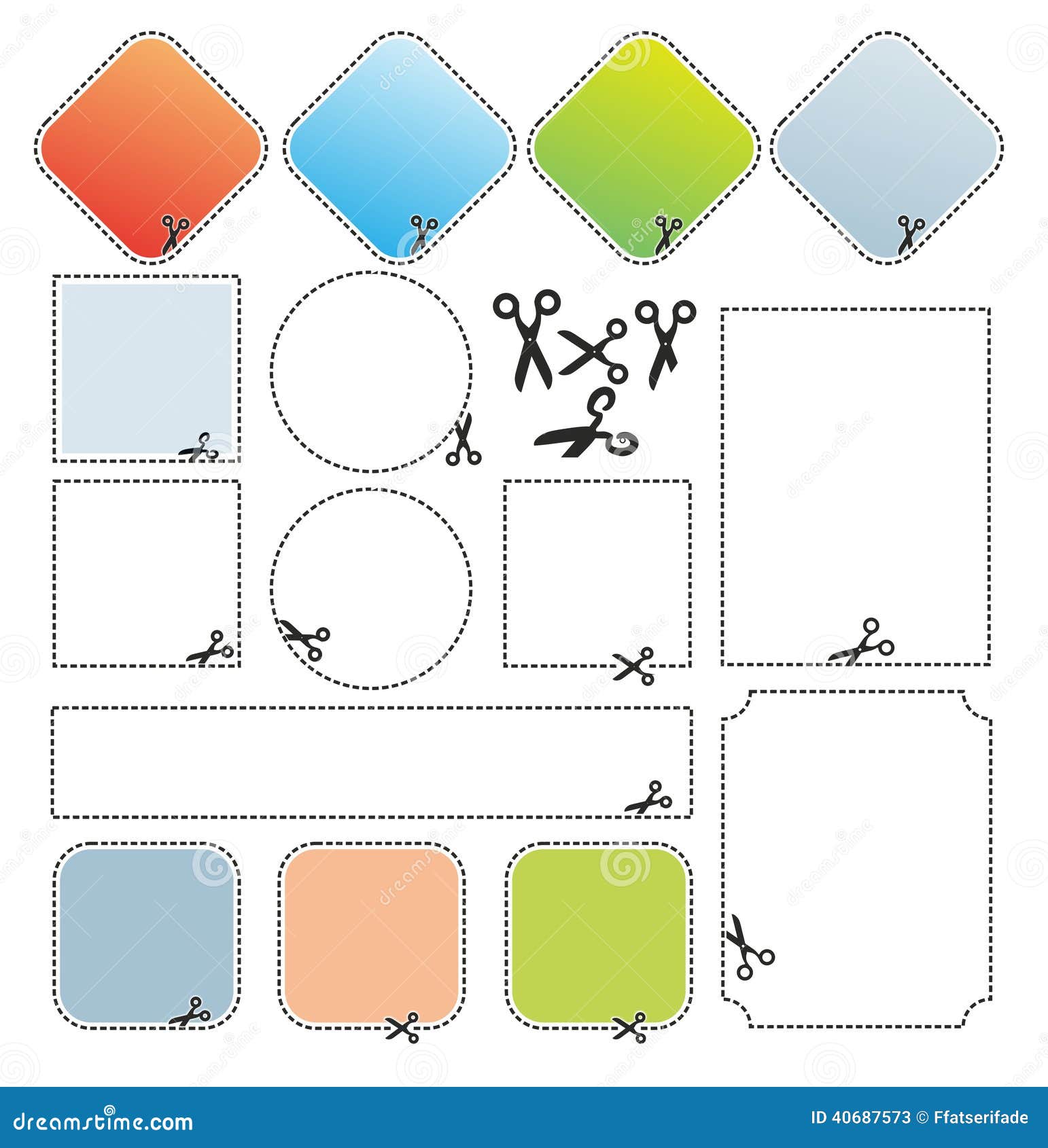 Scissors stock illustration. Illustration of background - 40687573