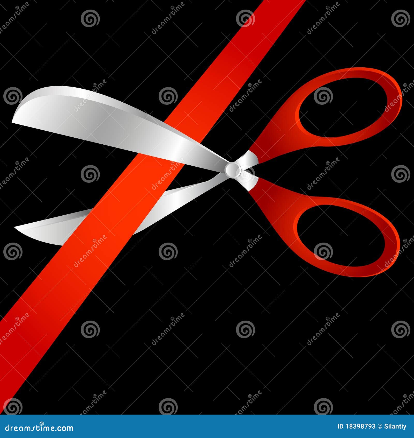 Scissors and tape. stock vector. Illustration of sharp - 18398793