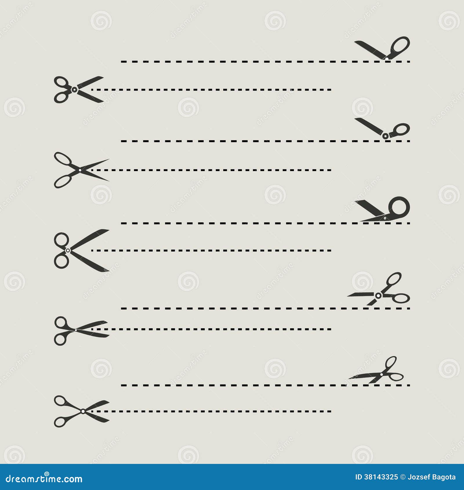 Scissors Templates stock vector. Illustration of post - 38143325