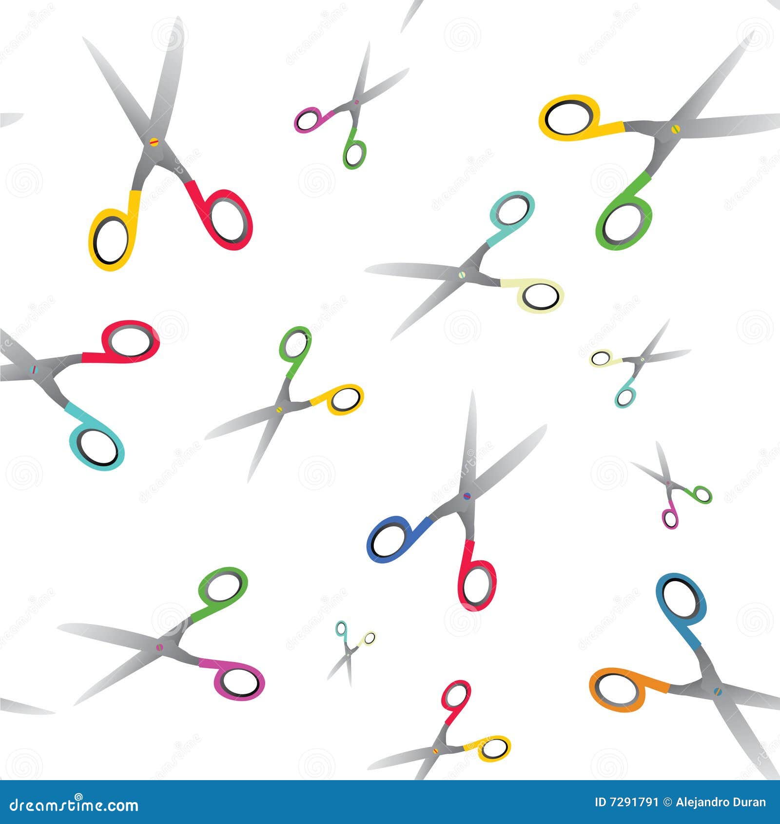 Scissors texture stock vector. Illustration of open, label - 7291791