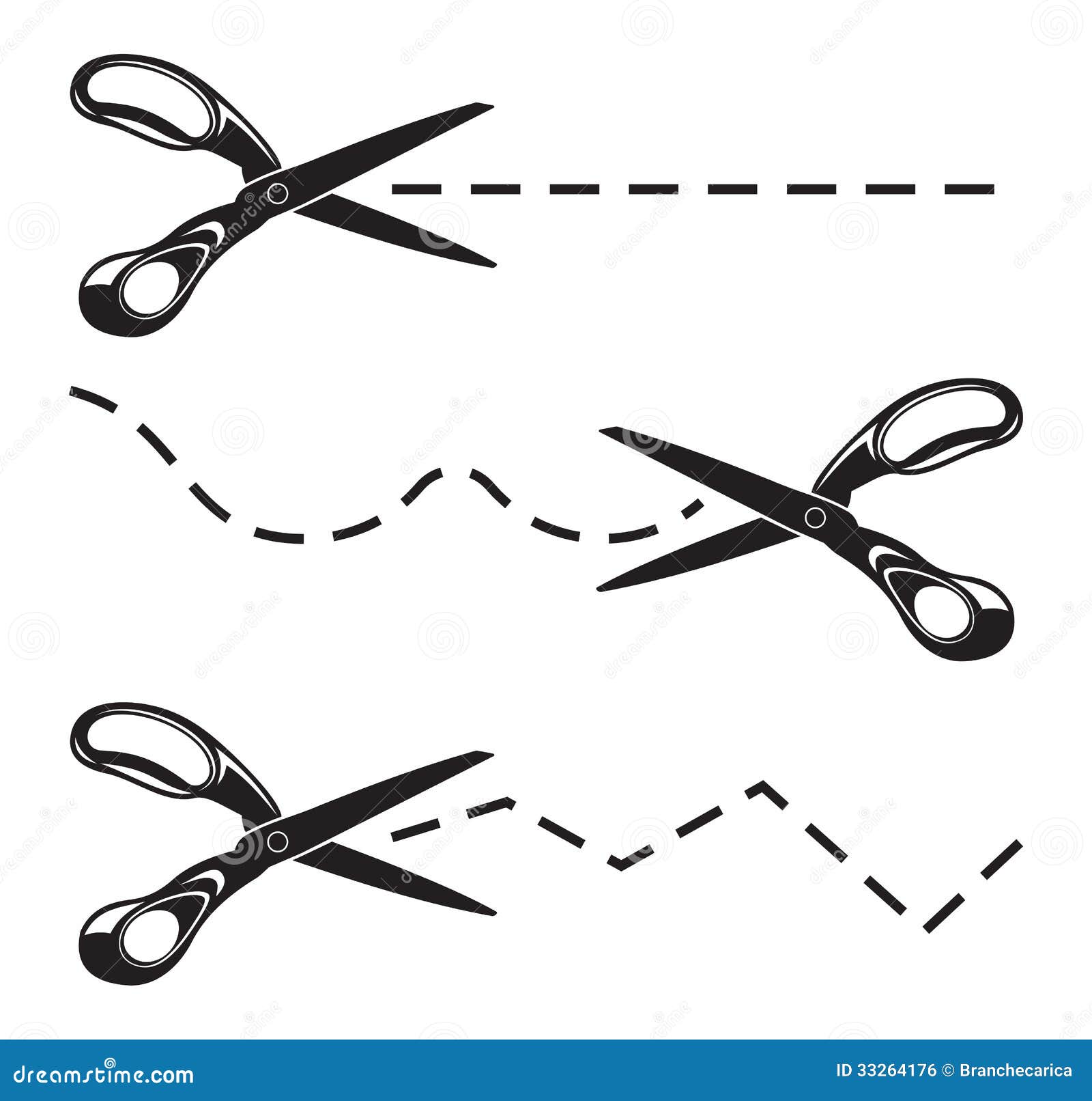Scissors stock vector. Illustration of icon, white, scissors - 33264176
