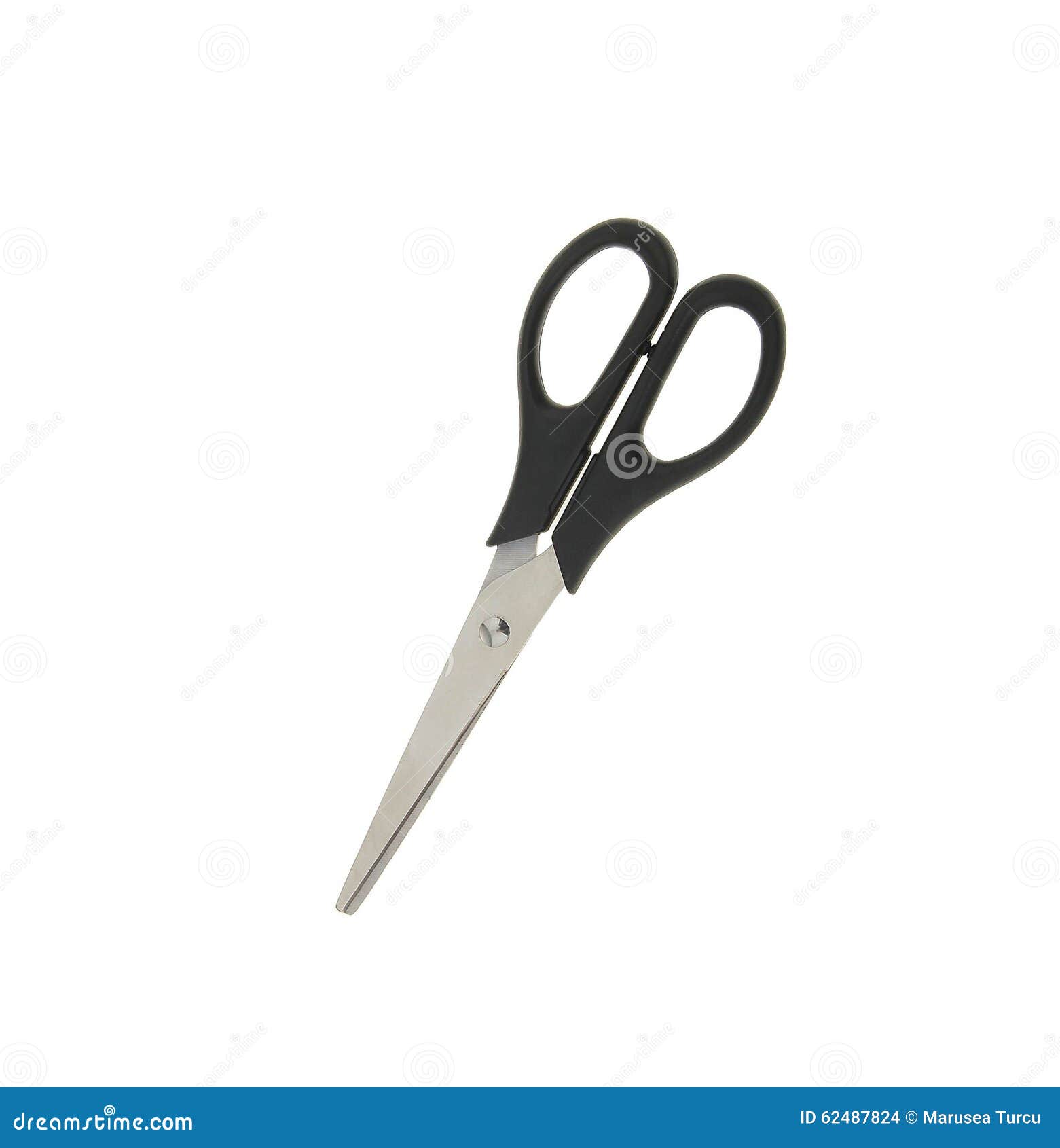 Scissors on a White Background Stock Photo - Image of open, background ...