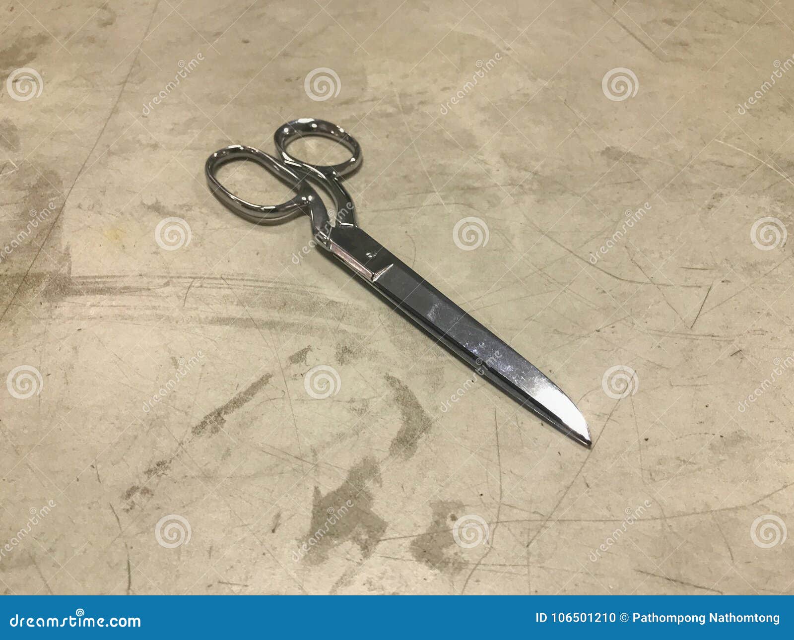 Scissors for wool fabric stock photo. Image of matter - 106501210