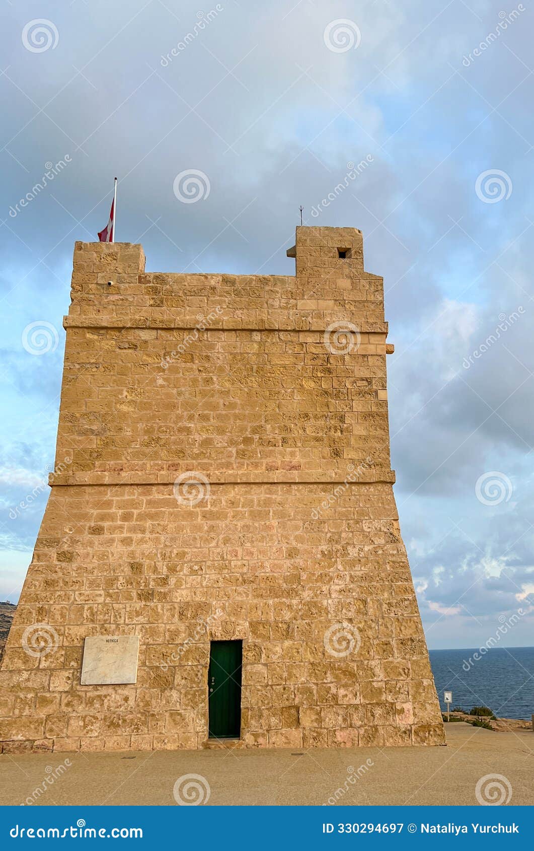 Sciuta Tower (also Known As Sciutu Tower (Maltese Xutu) Editorial ...
