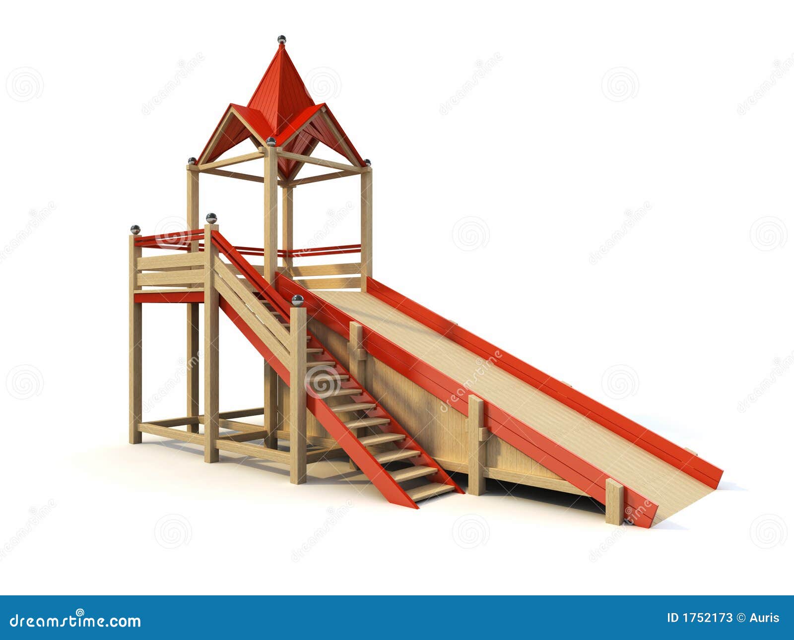 Scivolo dei bambini illustrazione di stock. Illustrazione di vacanza ...