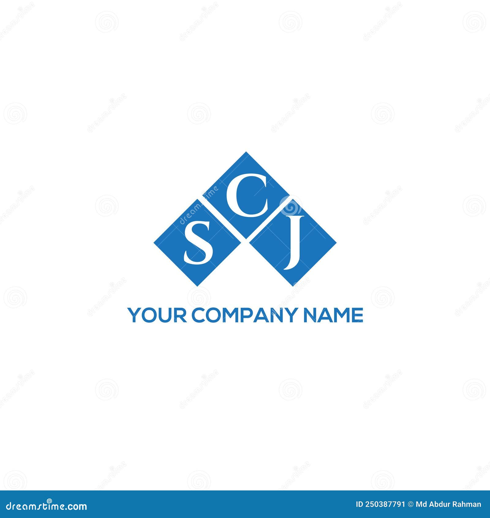 SCJ Letter Logo Design on BLACK Background. SCJ Creative Initials ...
