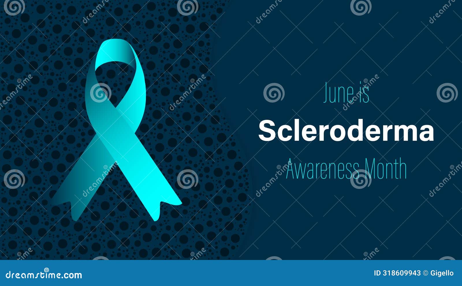 Scleroderma Awareness Month, Vector Illustration Stock Vector ...