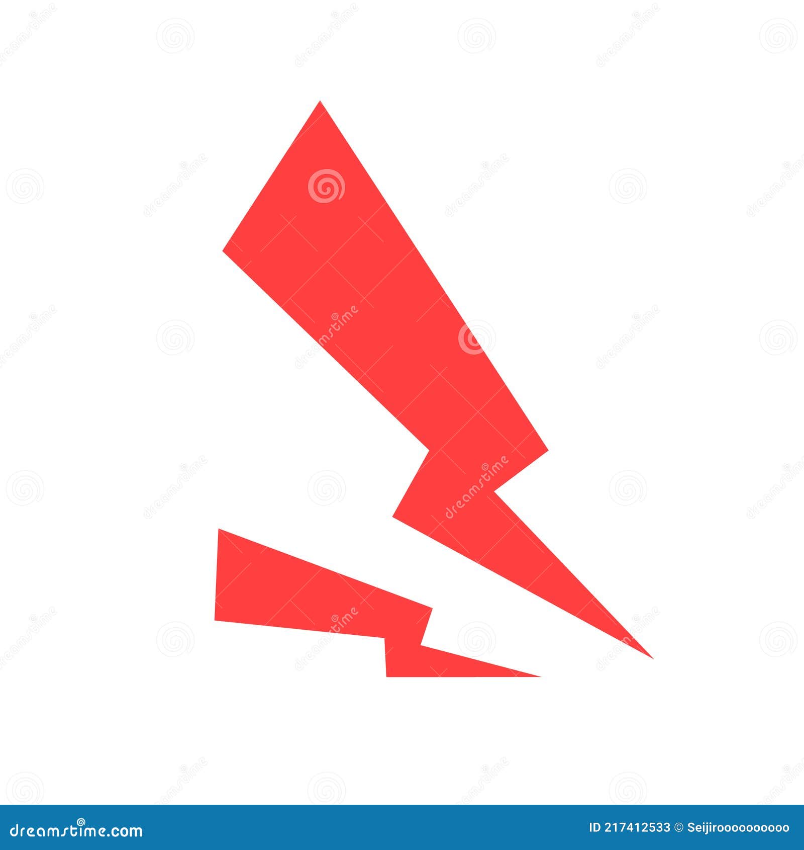 Scold mark stock vector. Illustration of mark, single - 217412533