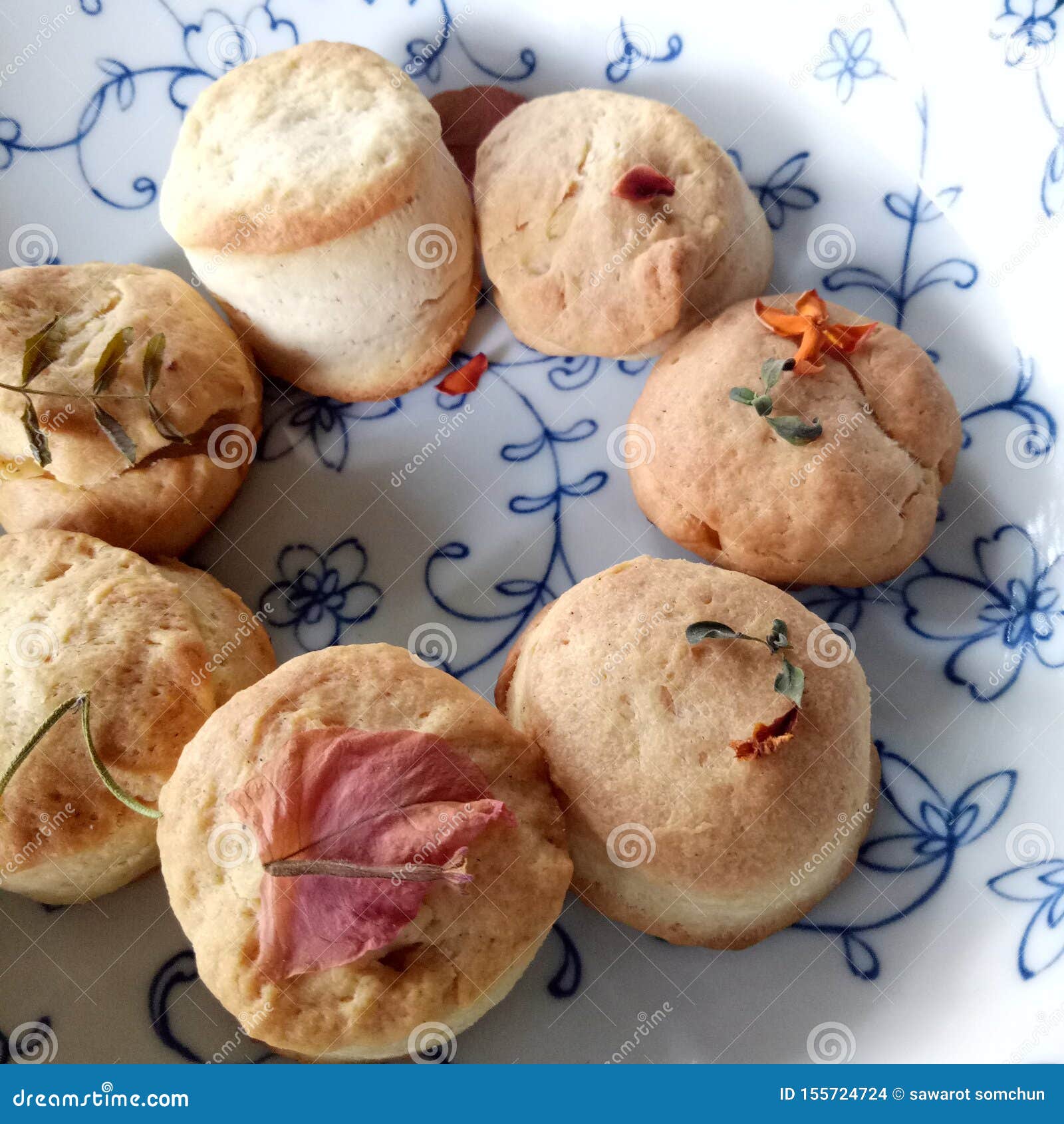 Scone stock photo. Image of scone, flour, bakery, flower - 155724724