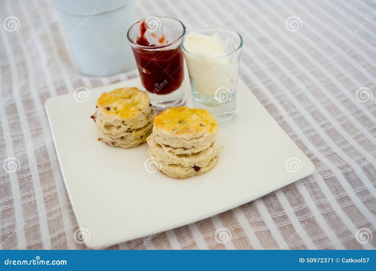 Scone stock image. Image of afternoon, isolated, traditional - 50972371