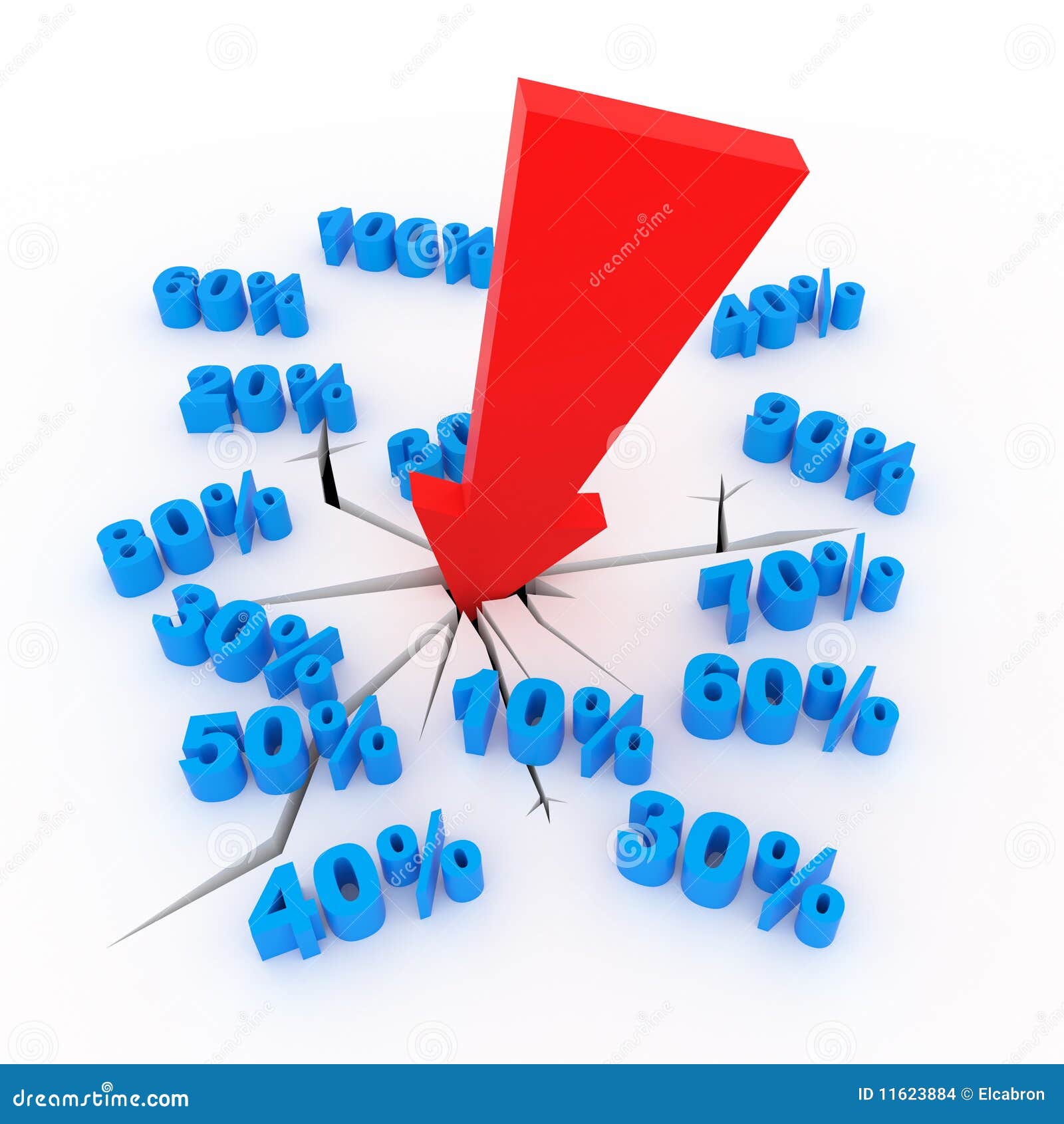 Sconto illustrazione di stock. Illustrazione di nessuno - 11623884