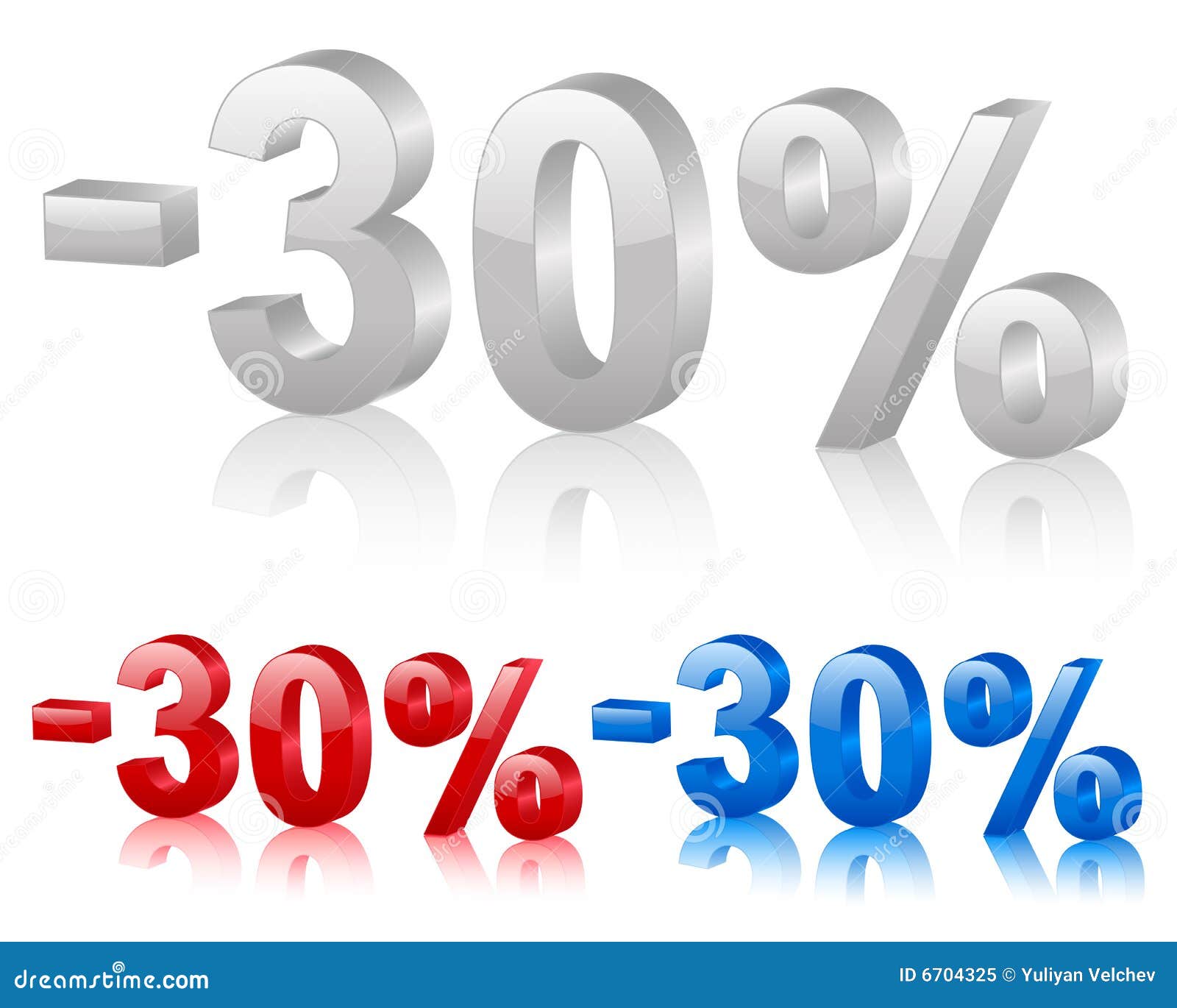 Sconto 30% illustrazione vettoriale. Illustrazione di tasso - 6704325