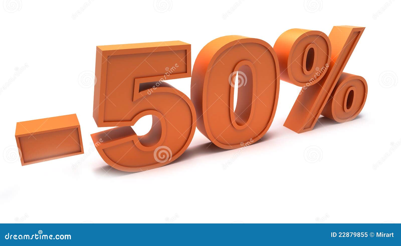Sconto 50% illustrazione di stock. Illustrazione di oggetto - 22879855