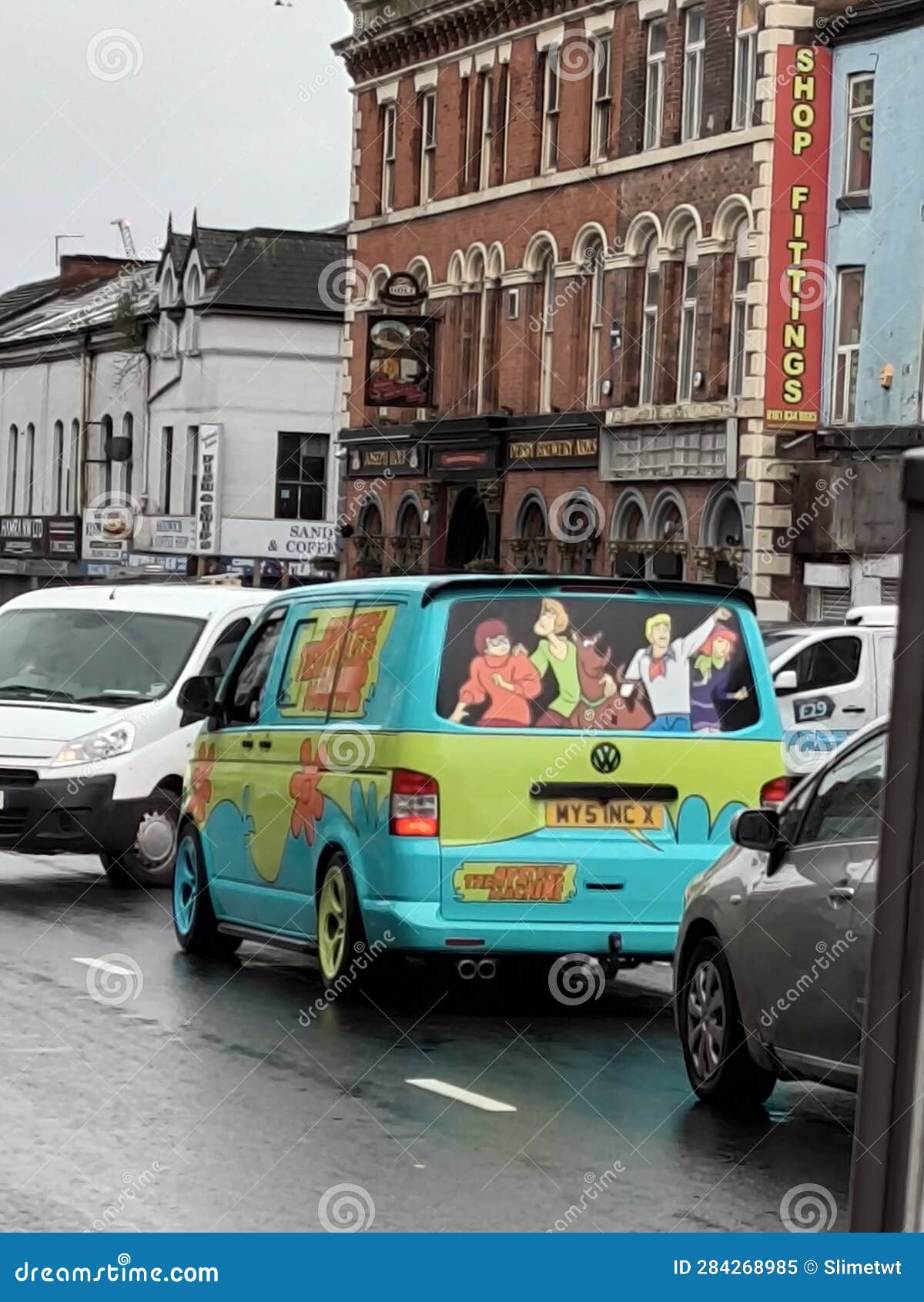 The Scooby-Doo Car on the Road Editorial Image - Image of lane ...