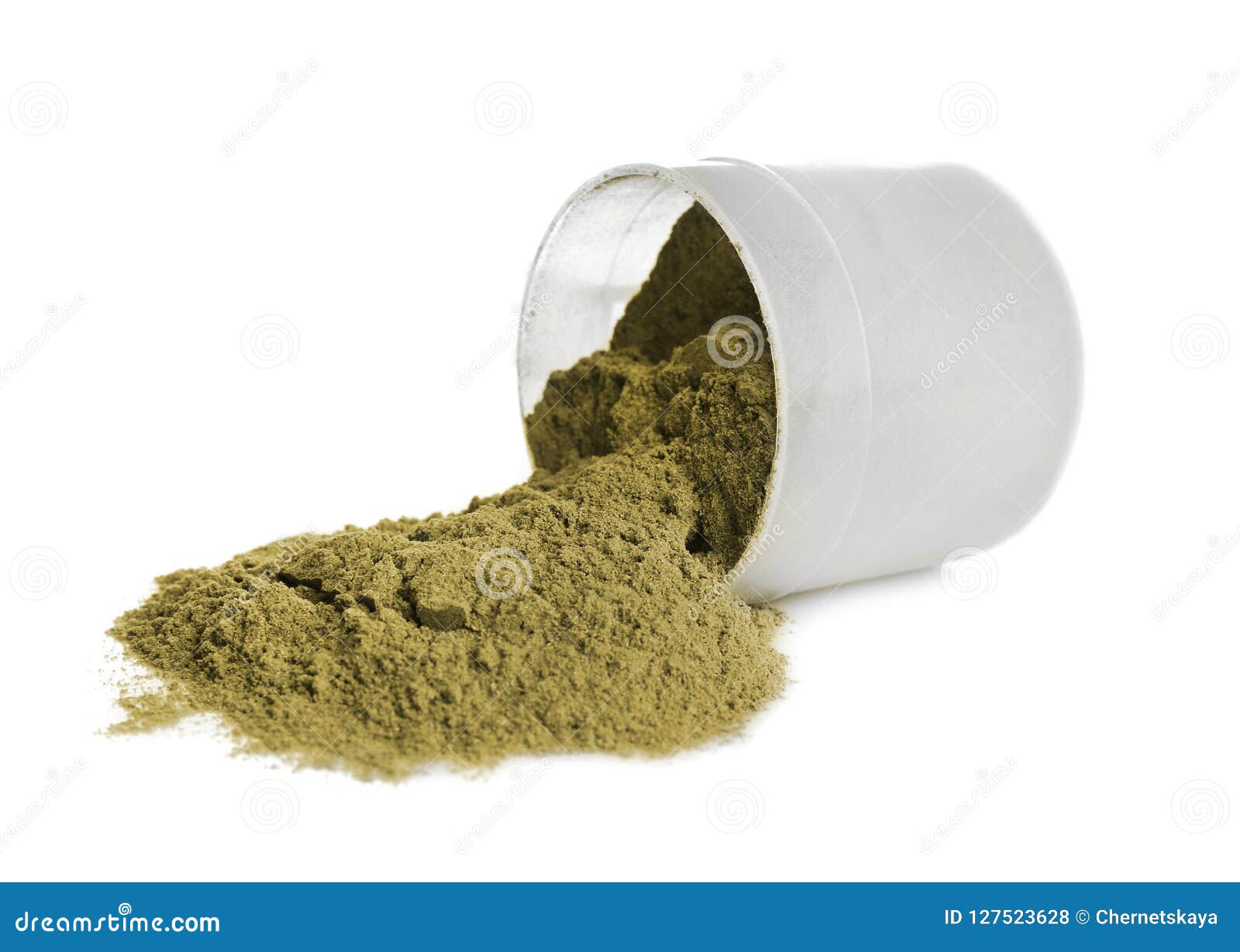 Scoop with Hemp Protein Powder Stock Photo - Image of omega, heap ...