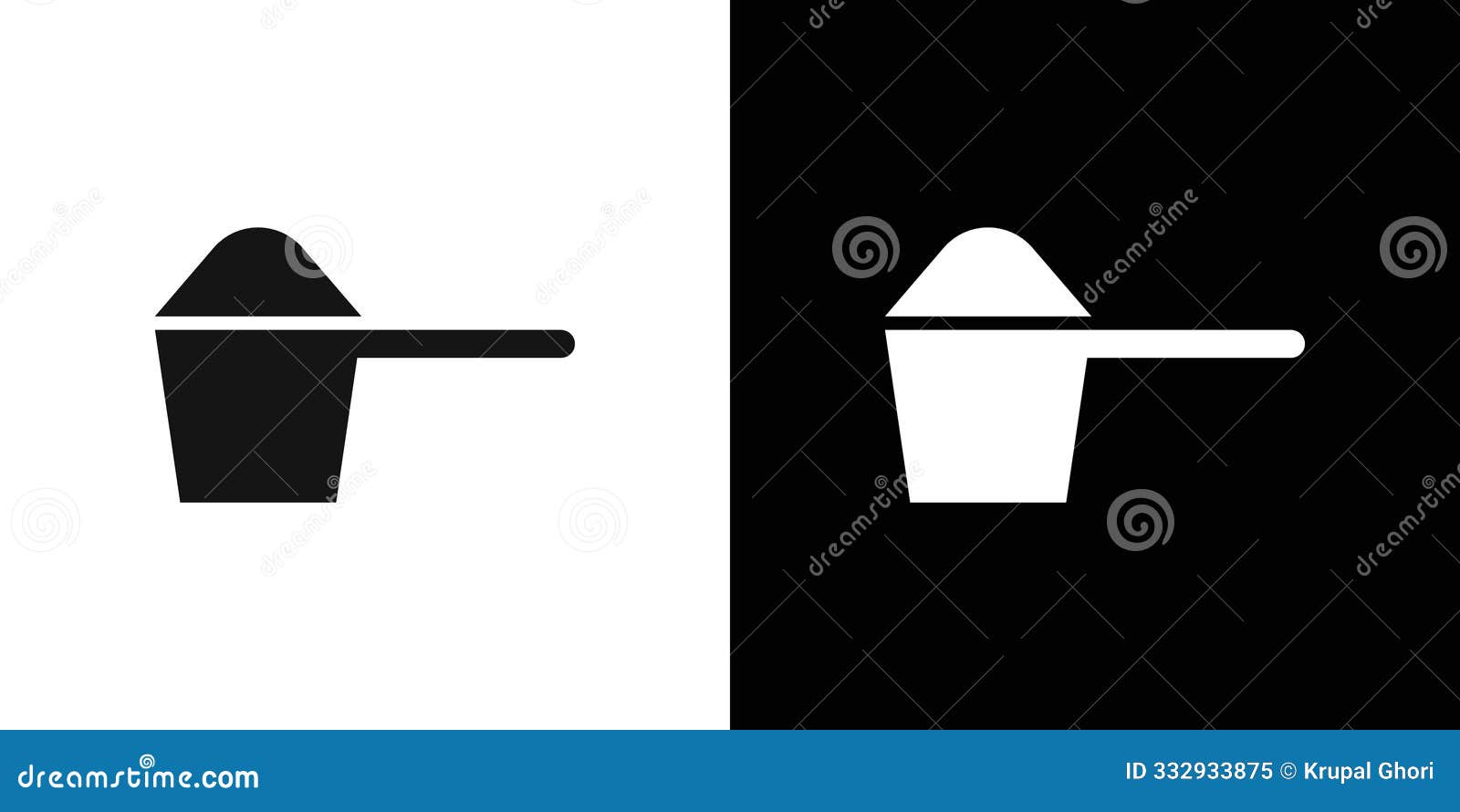 Scoop icon logo set vector stock vector. Illustration of sheet - 332933875