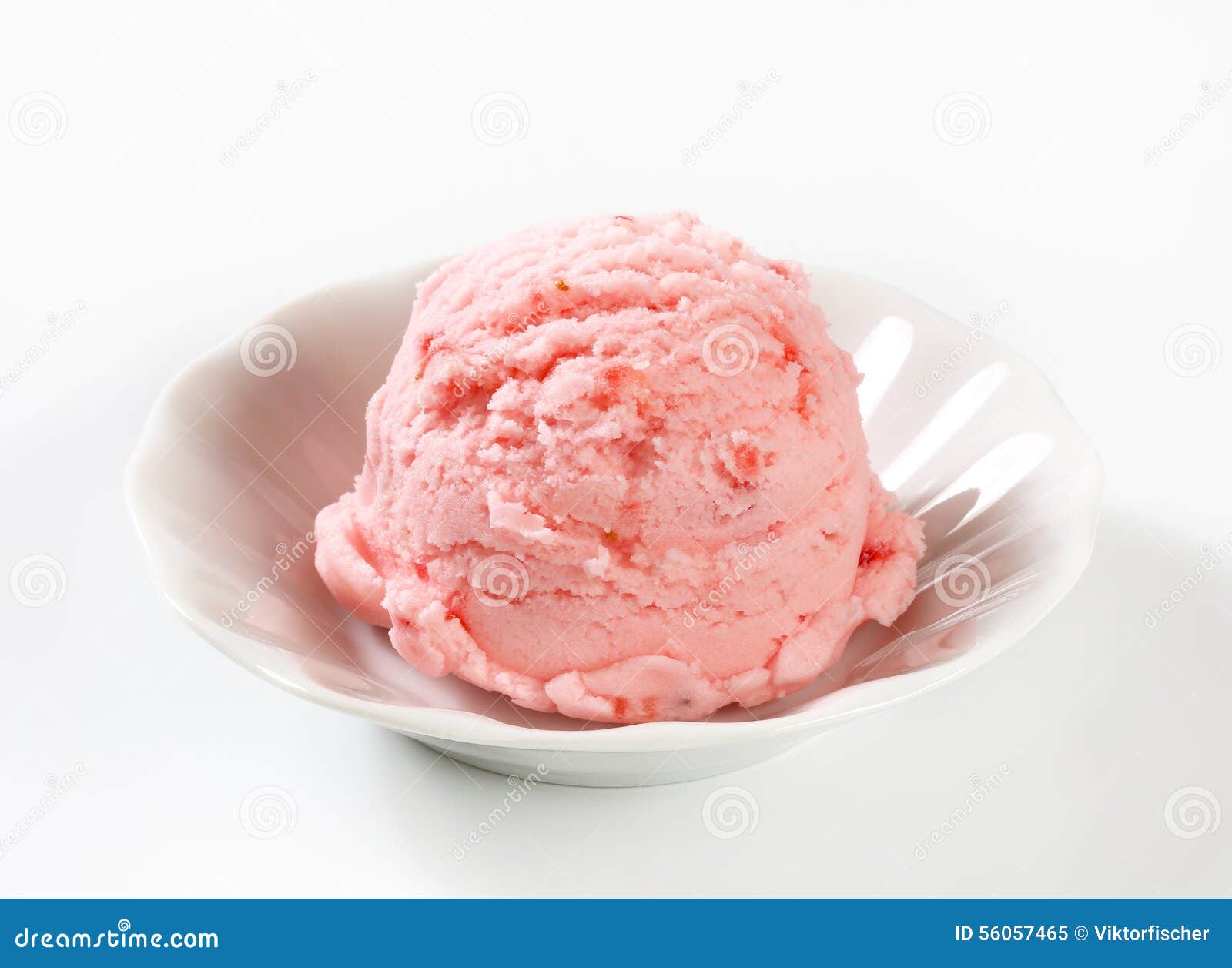 Scoop of pink ice cream stock image. Image of dessert - 56057465