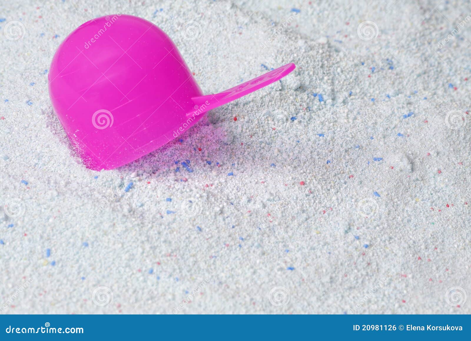 The Scoop for Washing Powder Stock Photo - Image of rinse, color: 20981126