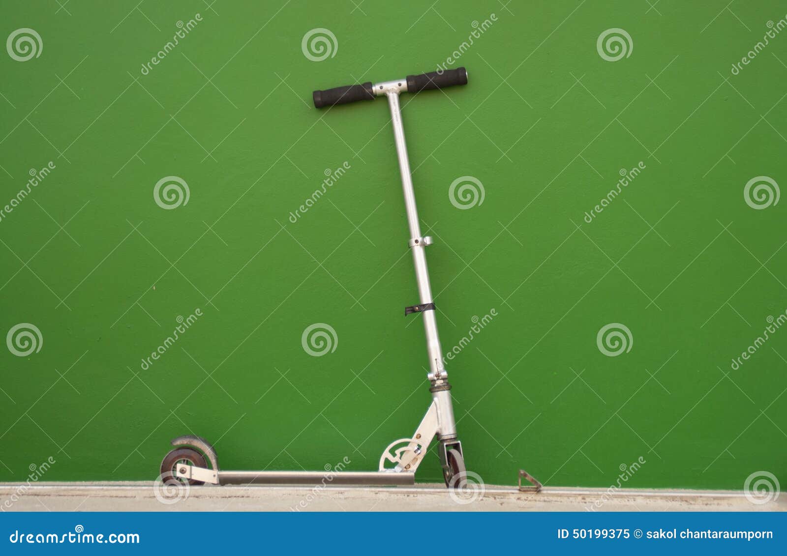 Scooter bick stock image. Image of bick, background, green - 50199375