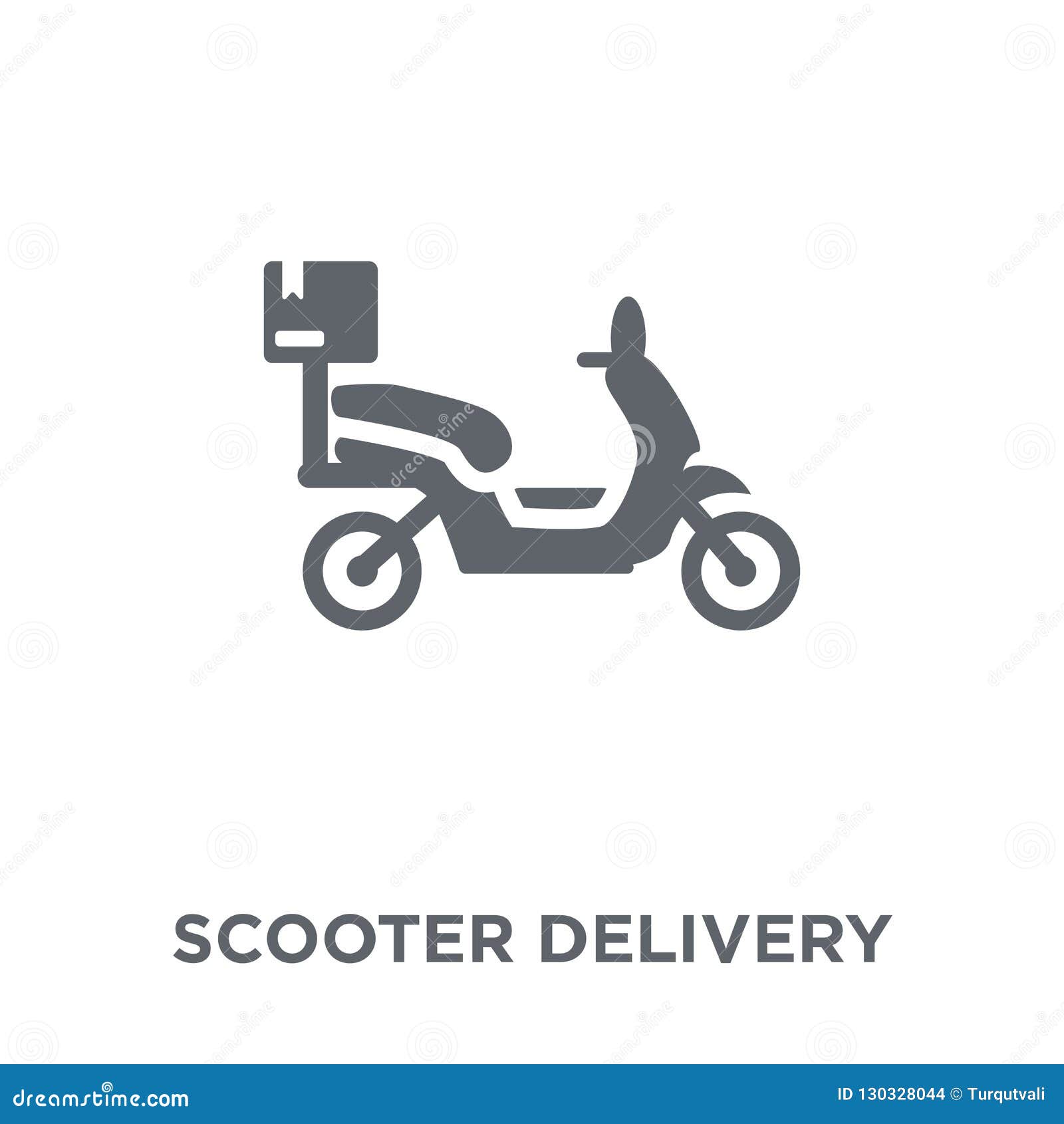Scooter Delivery Icon from Delivery and Logistic Collection. Stock ...