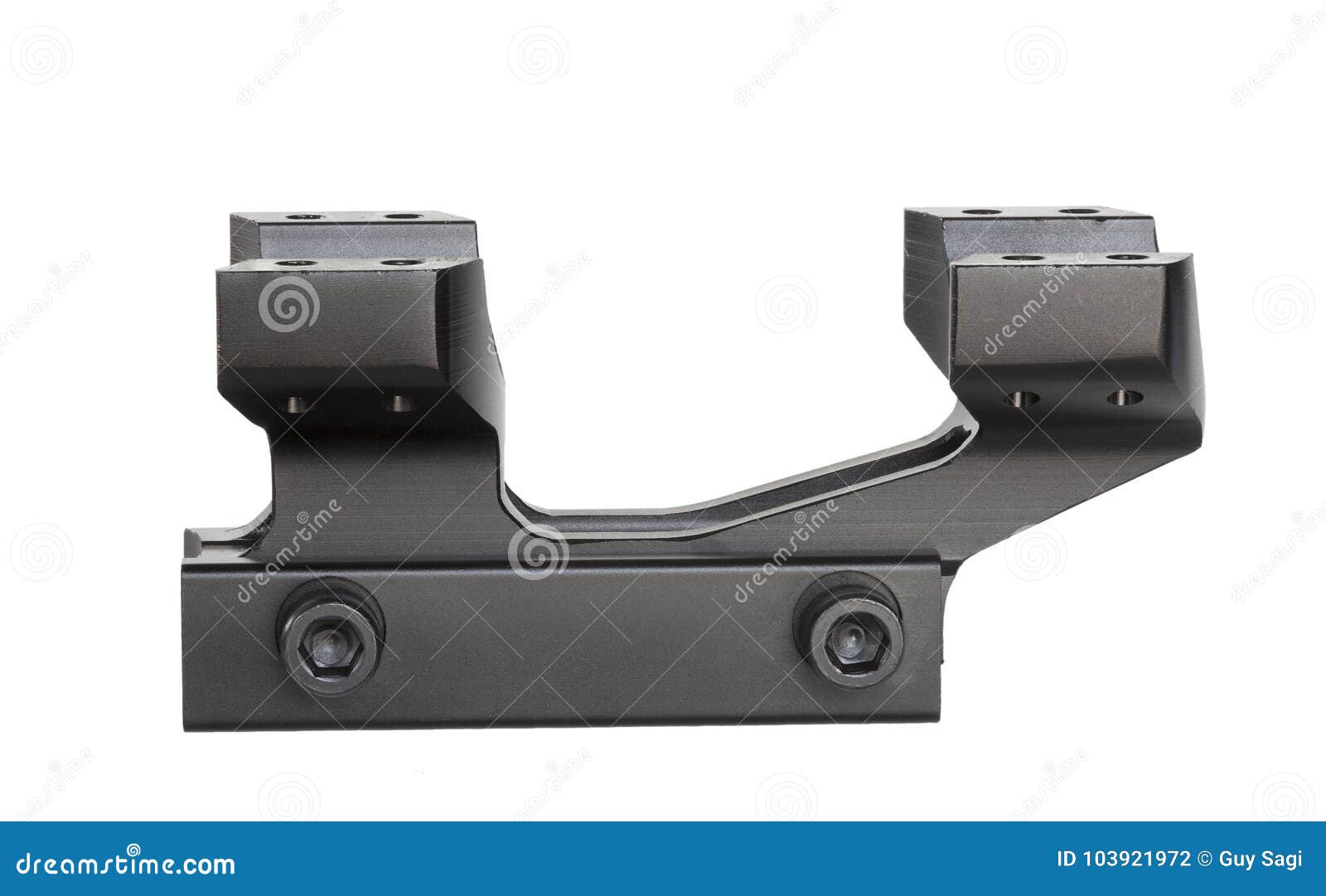 Scope mount base stock photo. Image of black, metal - 103921972