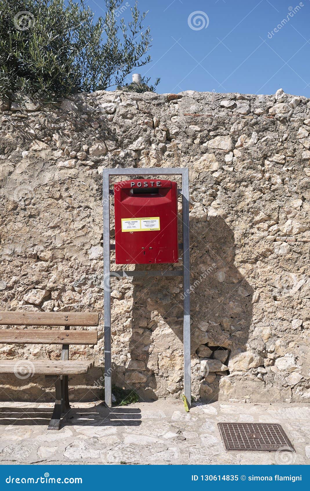 Red mail box editorial image. Image of italy, boxes - 130614835