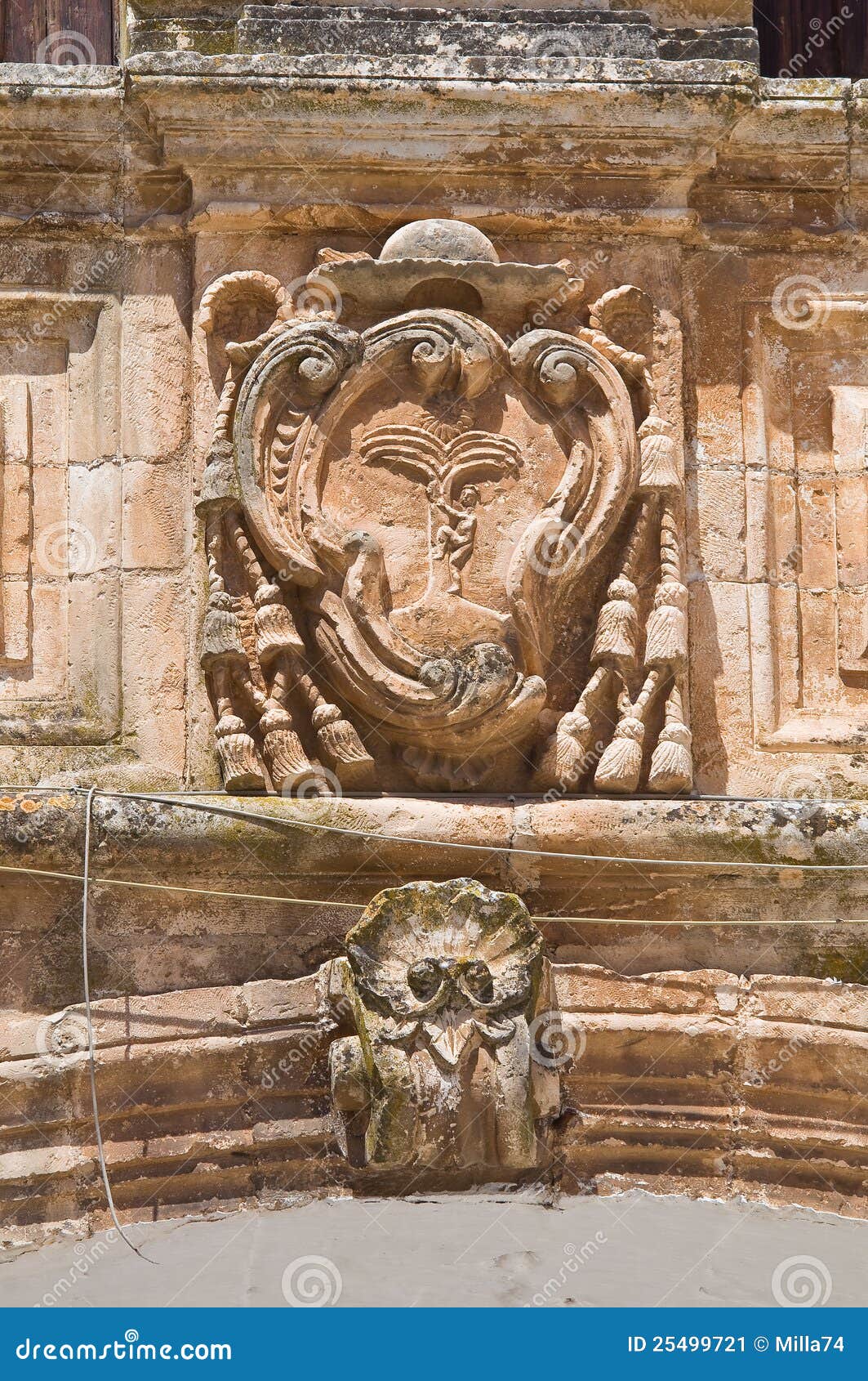 The Scoppa Arch. Ostuni. Puglia. Italy Stock Image - Image of ...