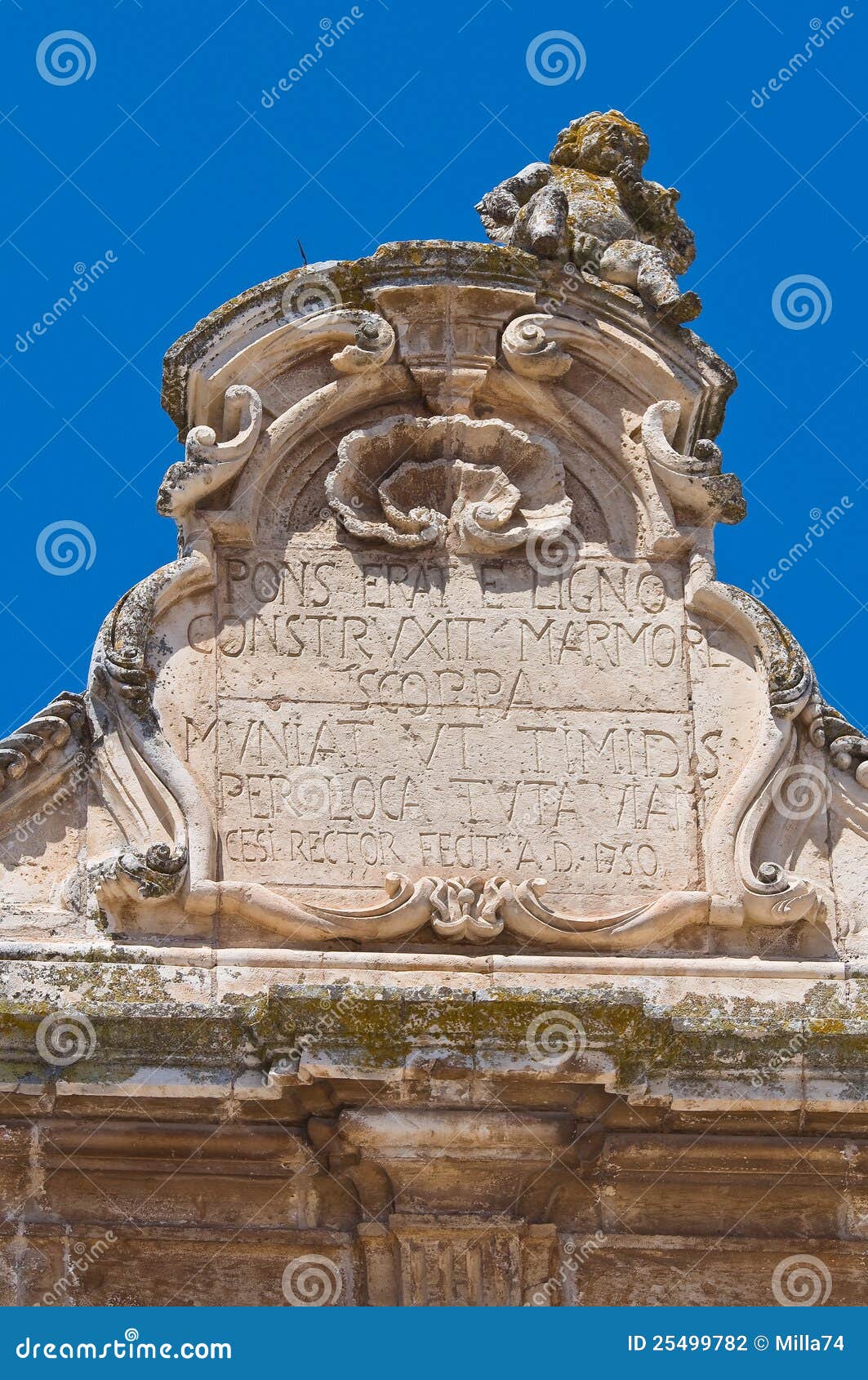 The Scoppa Arch. Ostuni. Puglia. Italy Stock Photo - Image of century ...