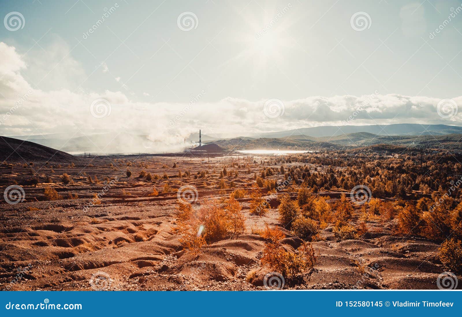 Scorched Earth, Spring Fires. Field with Burnt Grass. the Destruction ...