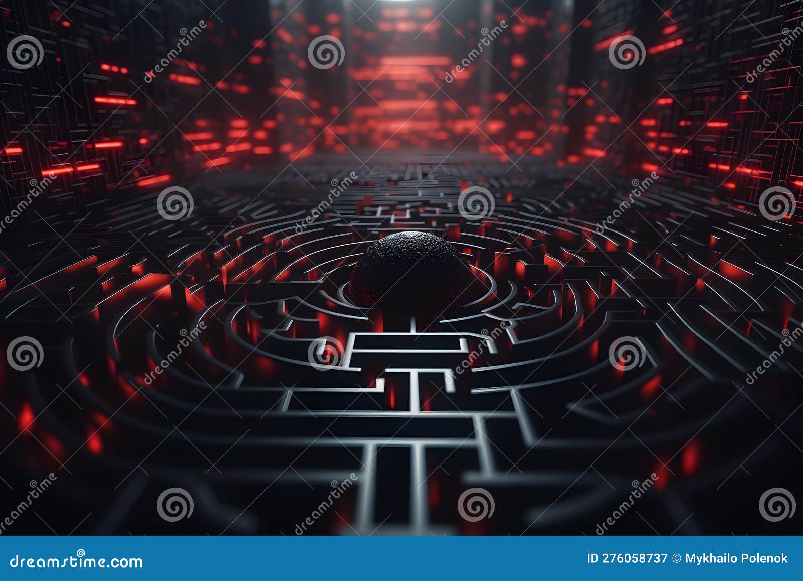 Scorched Maze Concept. Neural Network AI Generated Stock Illustration ... Scorched Maze Concept. Neural Network AI Generated Stock Illustration ...