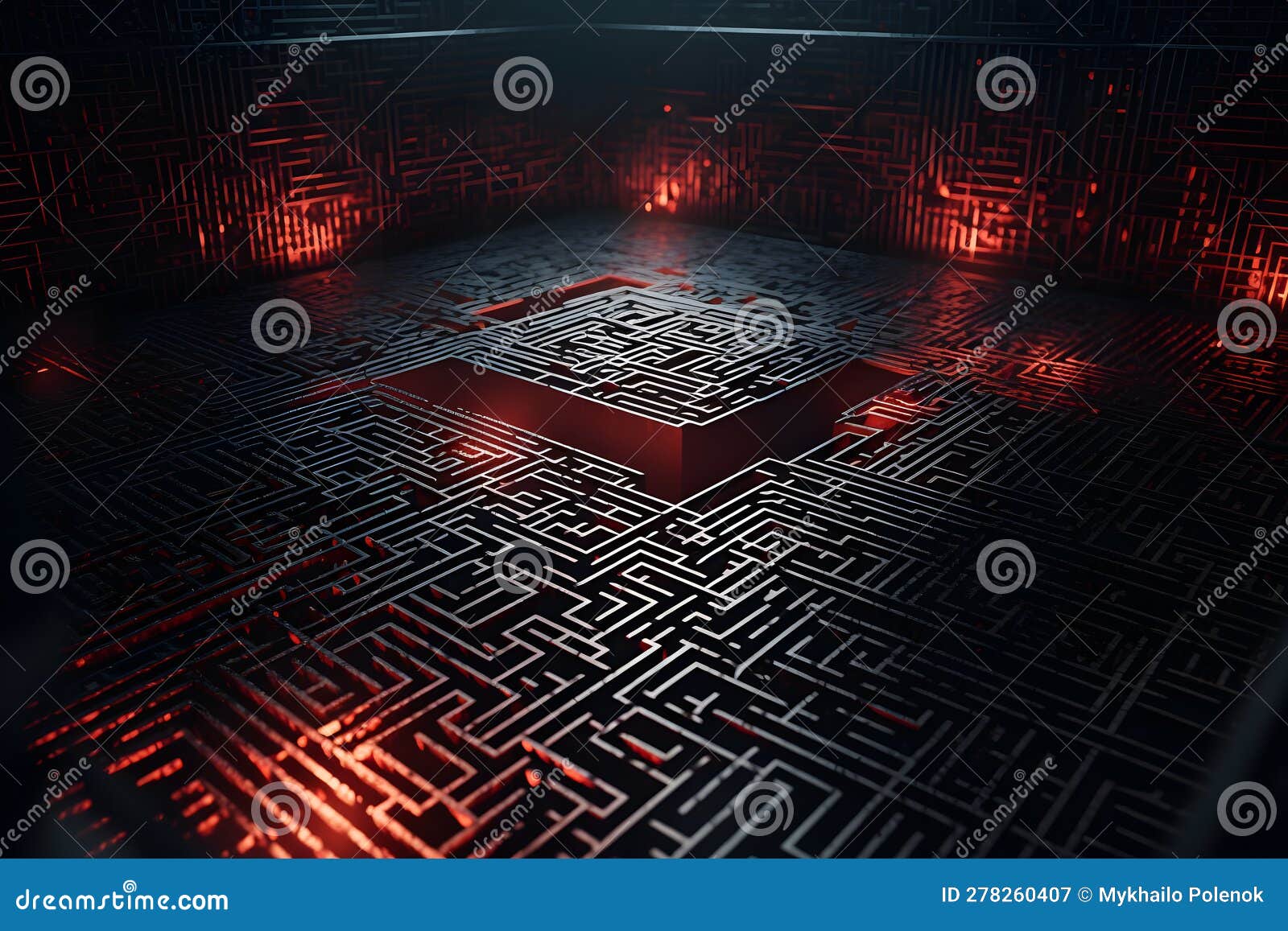Scorched Maze Concept. Neural Network AI Generated Stock Illustration ... Scorched Maze Concept. Neural Network AI Generated Stock Illustration ...
