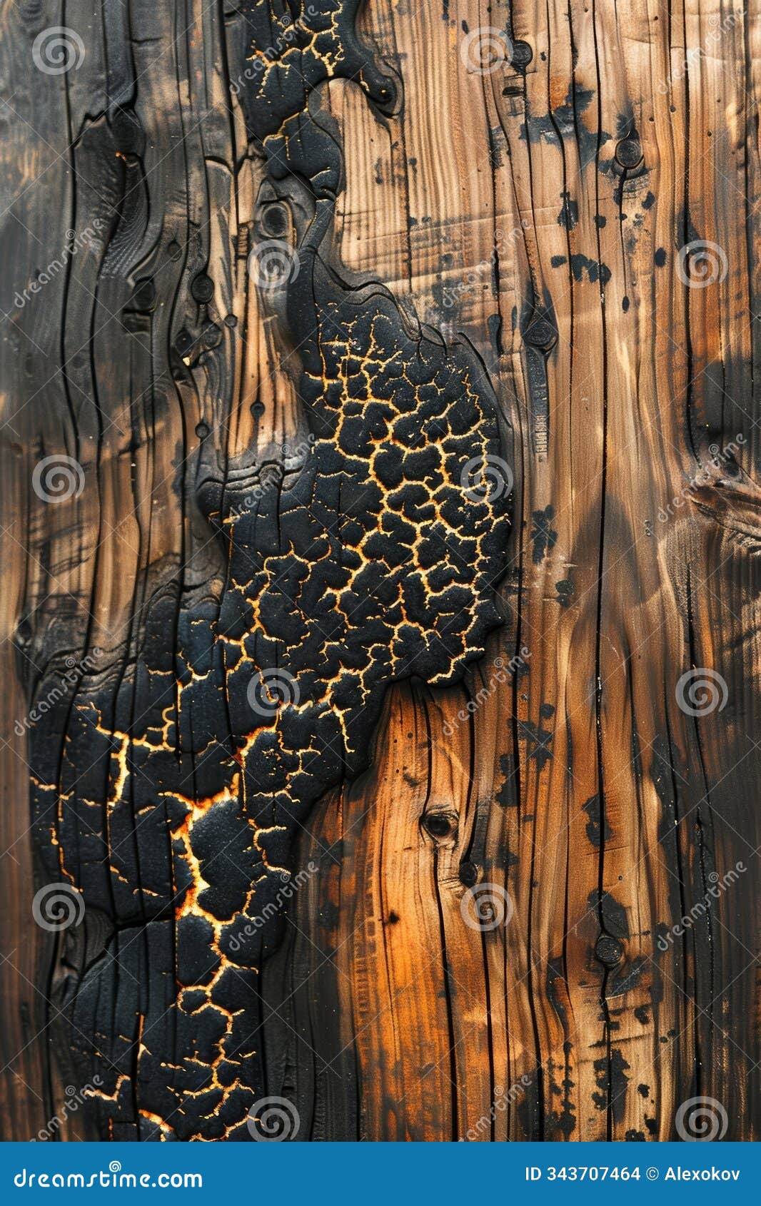 Scorched Wood Texture Background for Creative Projects Generative AI ...