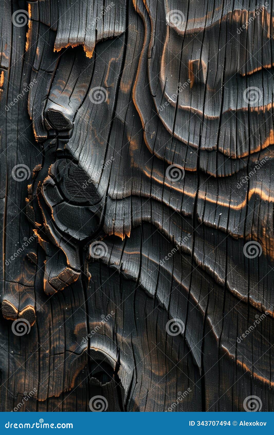 Scorched Wood Texture Background for Creative Projects Generative AI ...