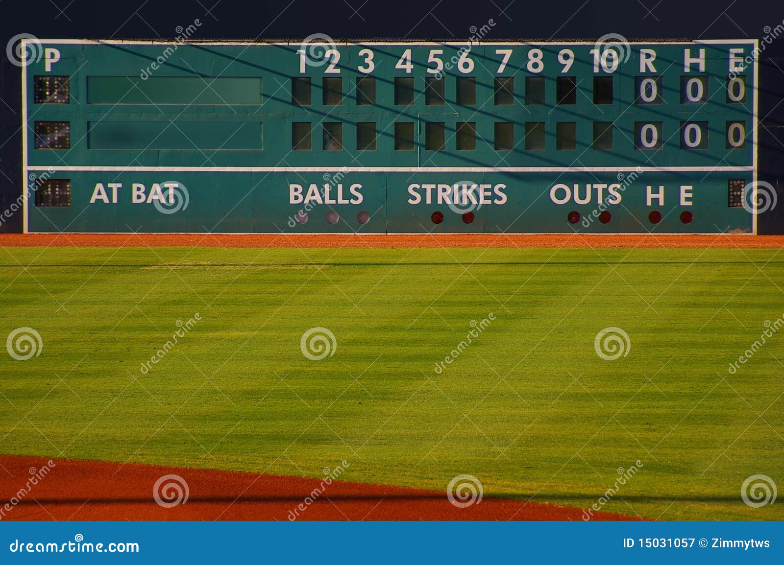 Score board stock image. Image of park, nostalgic, grass - 15031057
