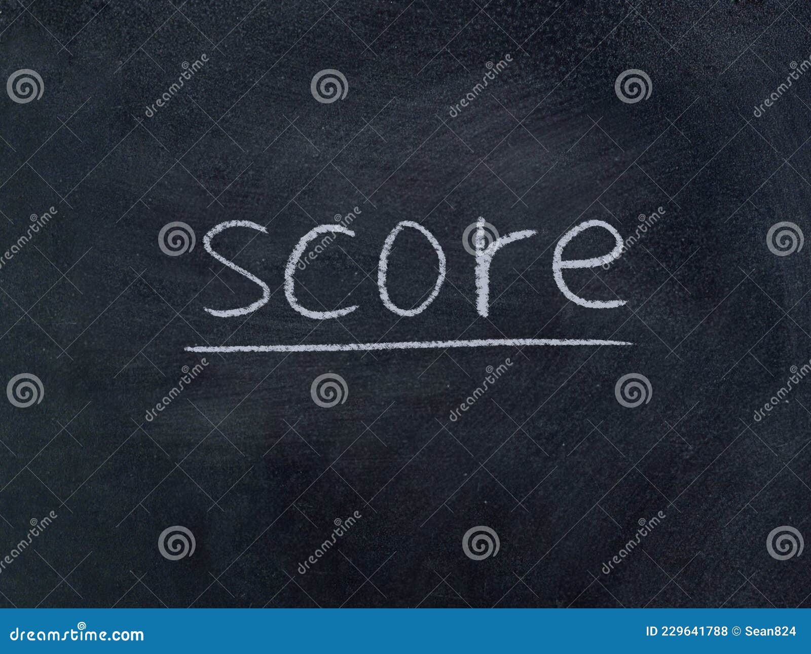 Score stock photo. Image of education, chalkboard, learning - 229641788